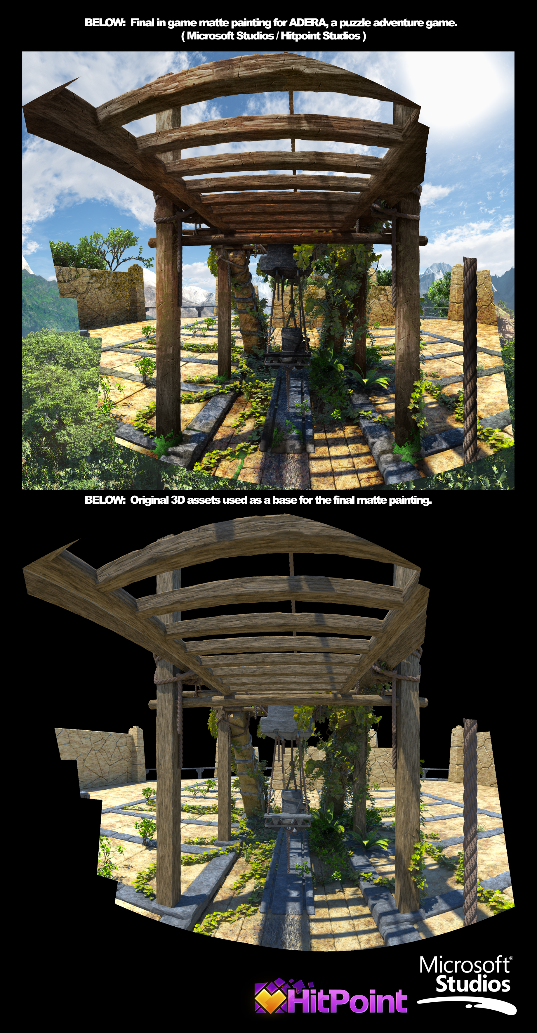 Matte Paintings for the puzzle adventure game ADERA - The Art of Jeff ...