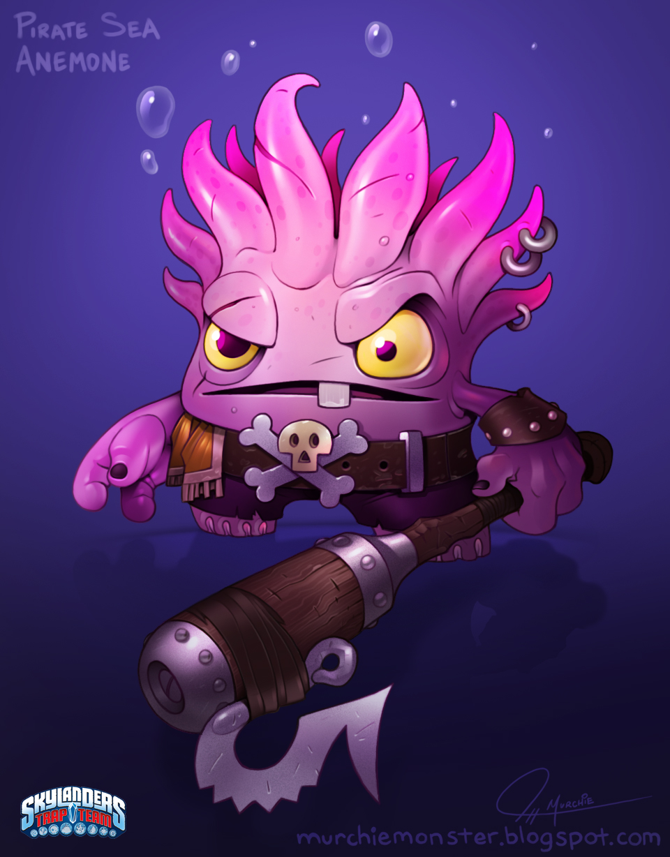 Skylander Concept Sketches - The Art of Jeff Murchie