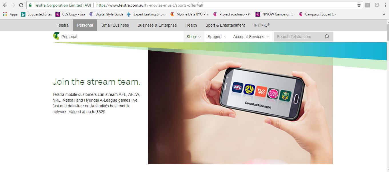 More Telstra Banners - Tim Shaw Copywriter