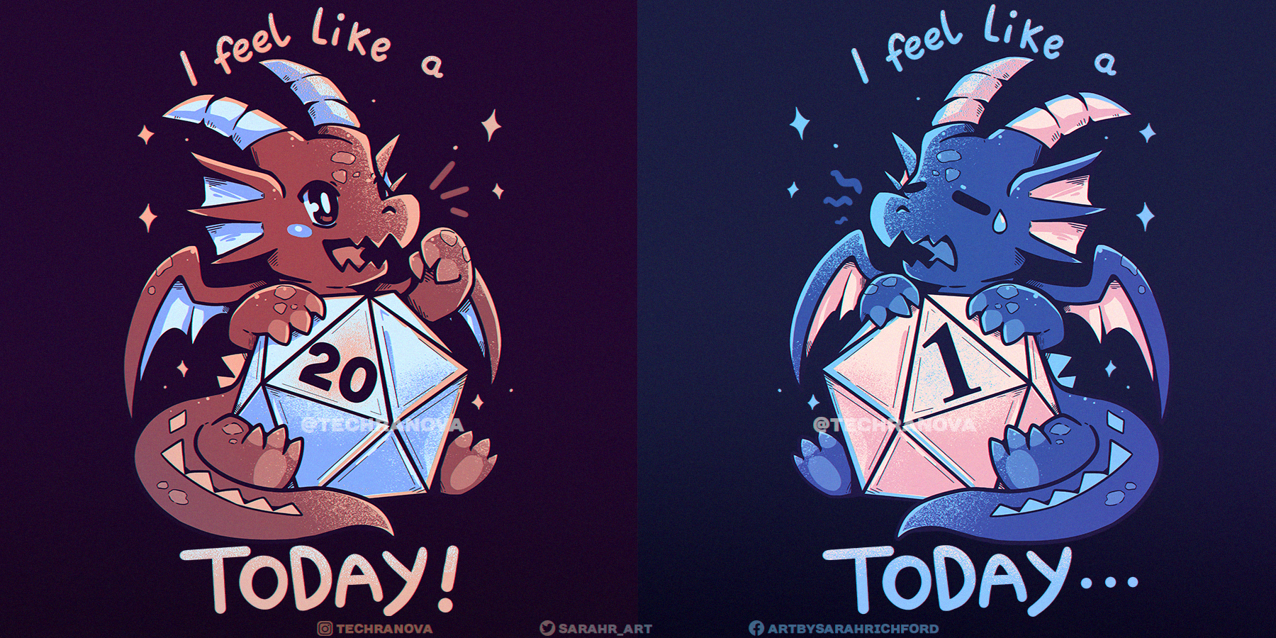 Art and Shirt Design Blog #d20 - Sarah Anne Richford