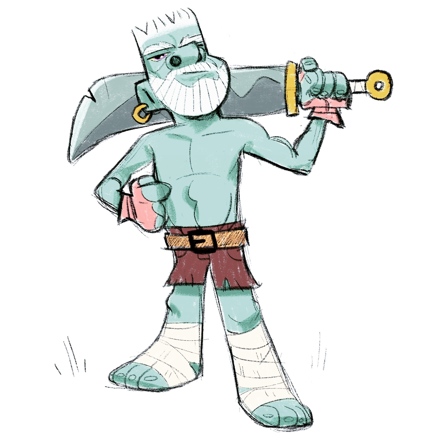 Character Design - Wade Turner