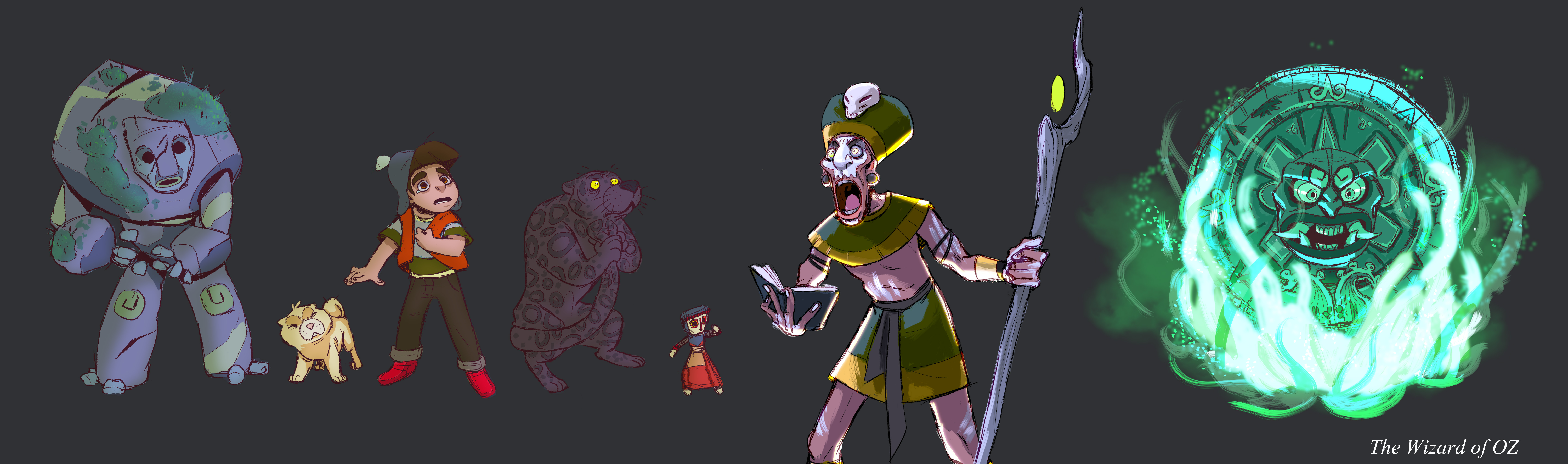 Character Design - Wade Turner