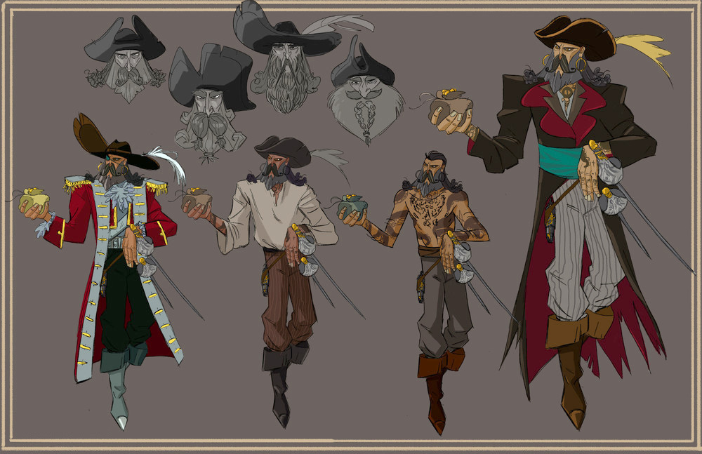 Character Design - Wade Turner