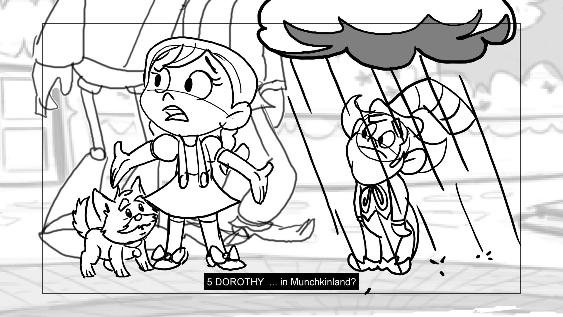 Dorothy and the Wizard of Oz - CHARLES VISSER – STORYBOARDS