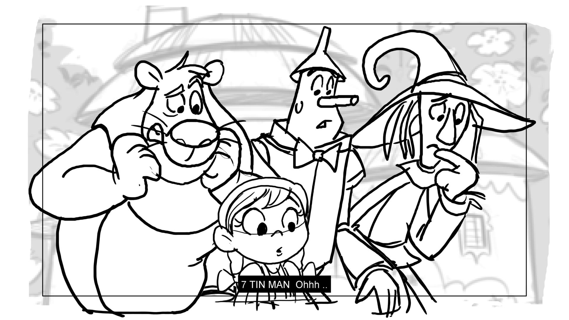 Dorothy and the Wizard of Oz - CHARLES VISSER – STORYBOARDS