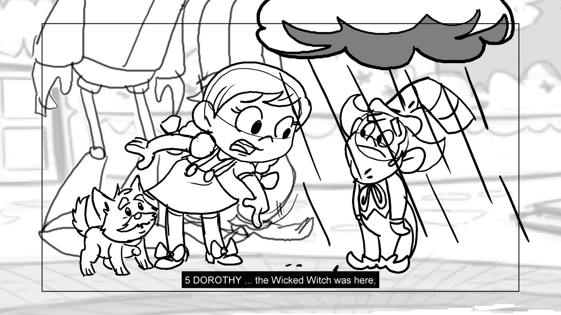Dorothy and the Wizard of Oz - CHARLES VISSER – STORYBOARDS