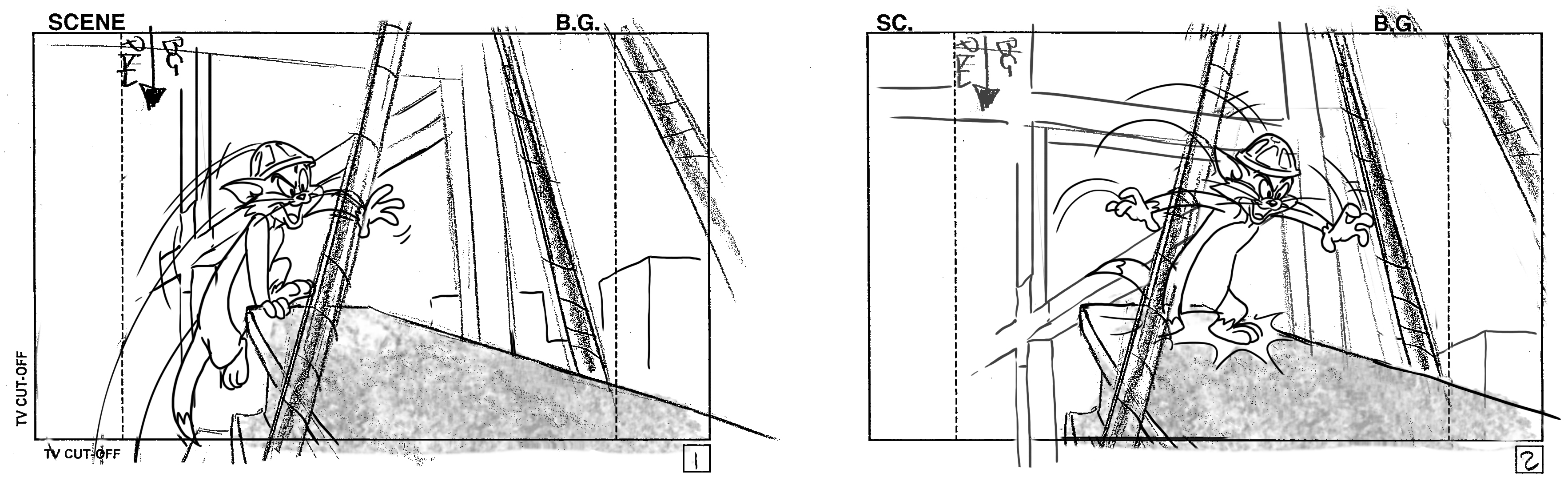 Tom and Jerry Tales - CHARLES VISSER – STORYBOARDS