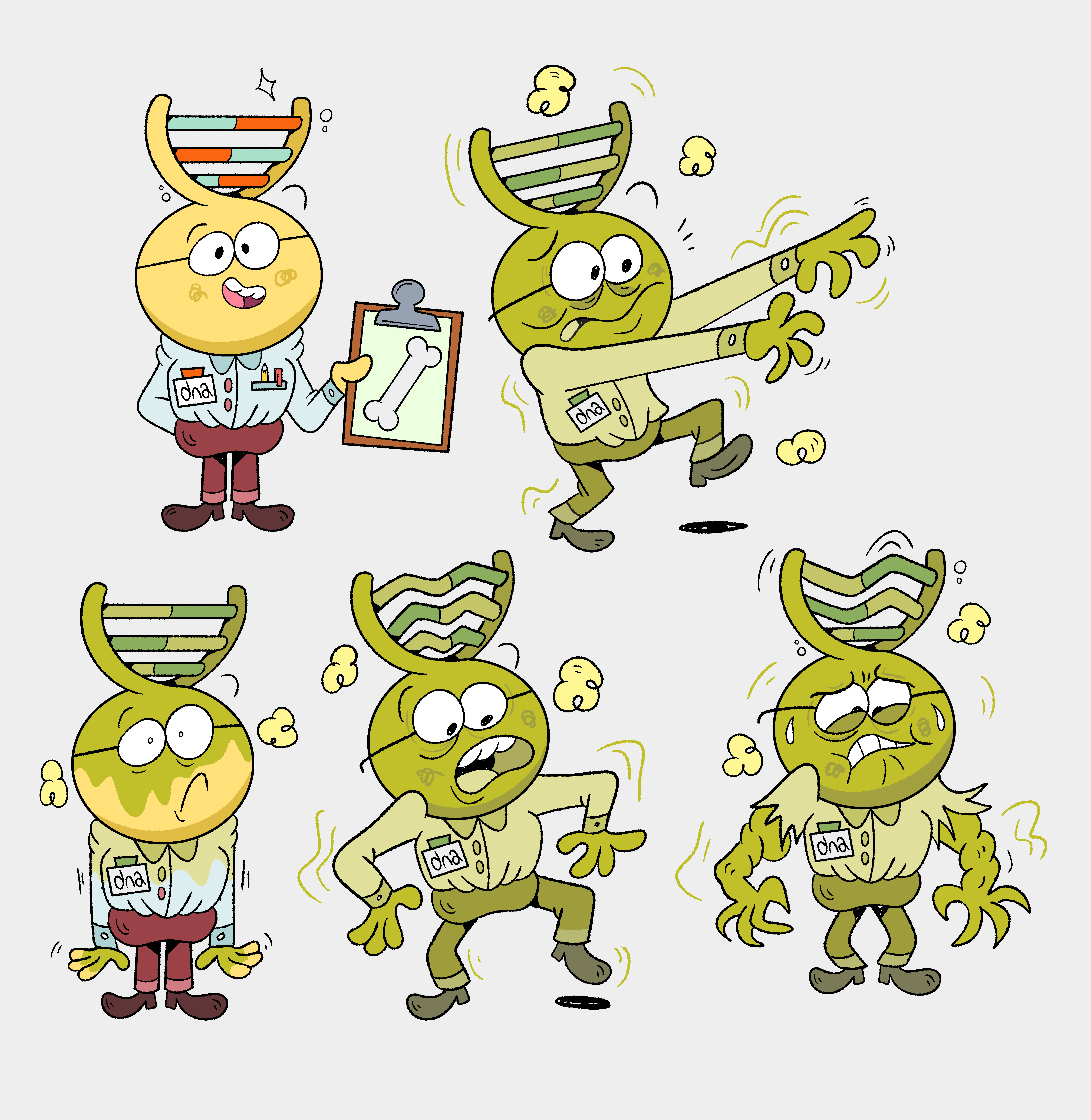 Professional Character Design - Adam T. Reed