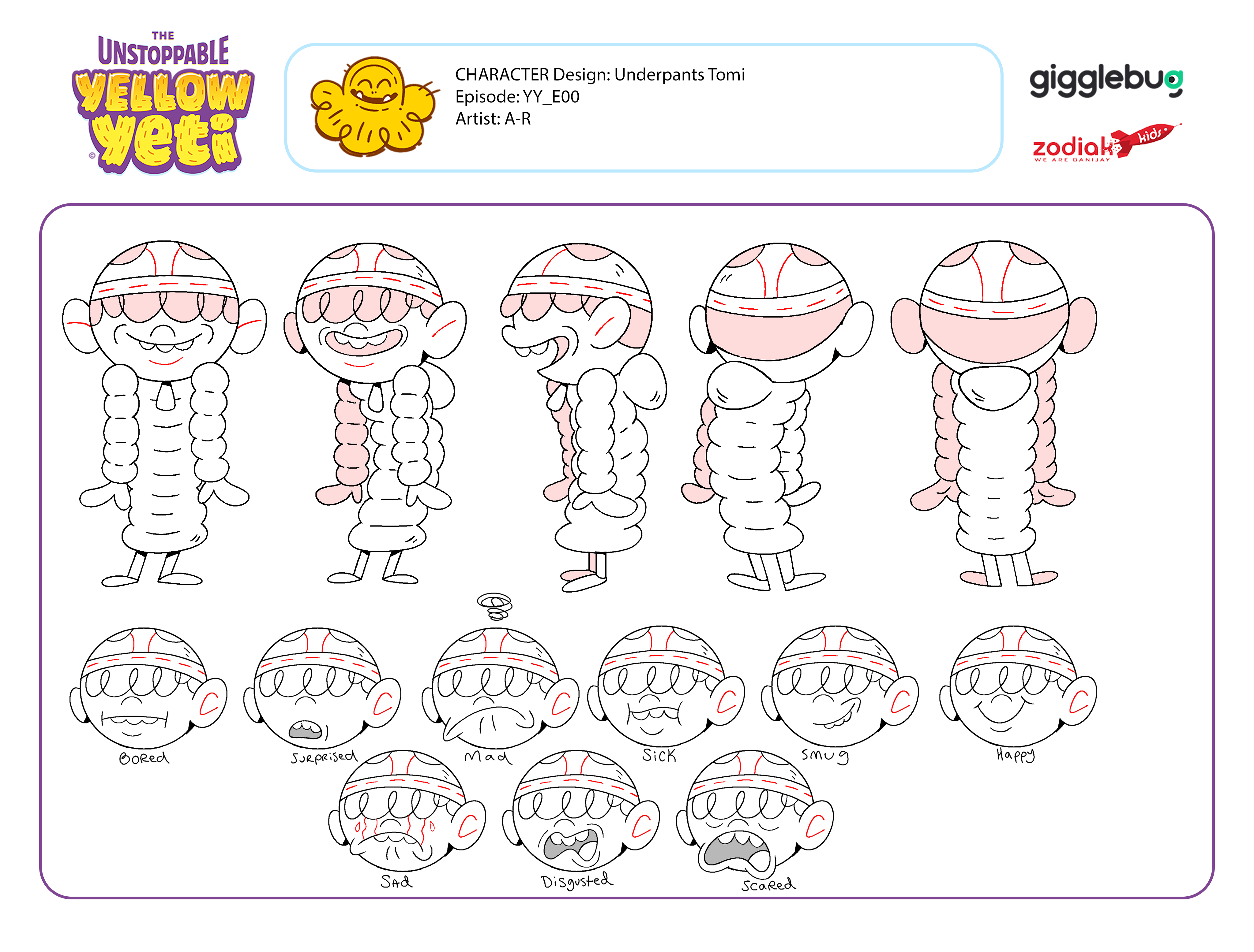 Professional Character Design - Adam T. Reed