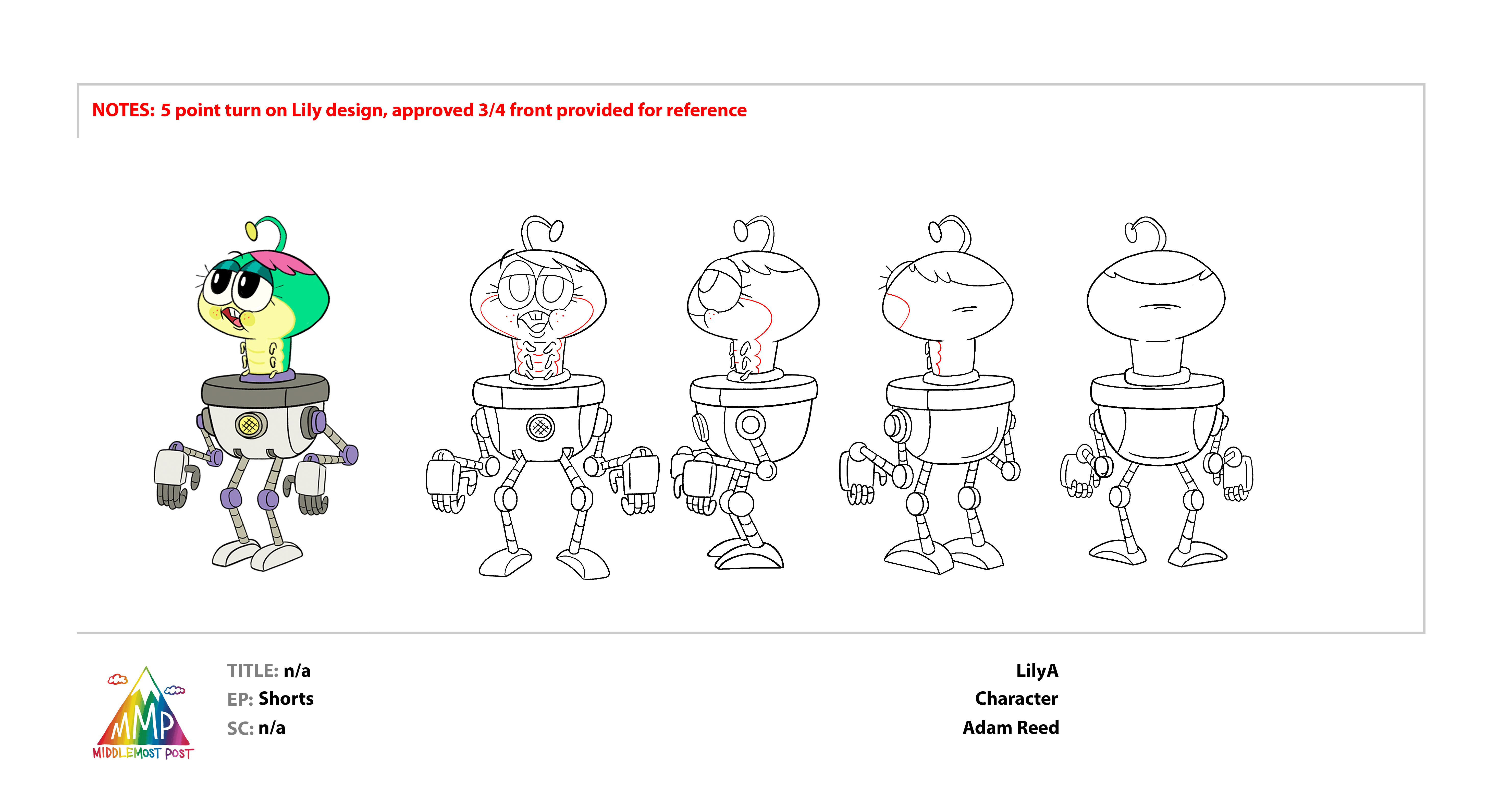 Professional Character Design - Adam T. Reed