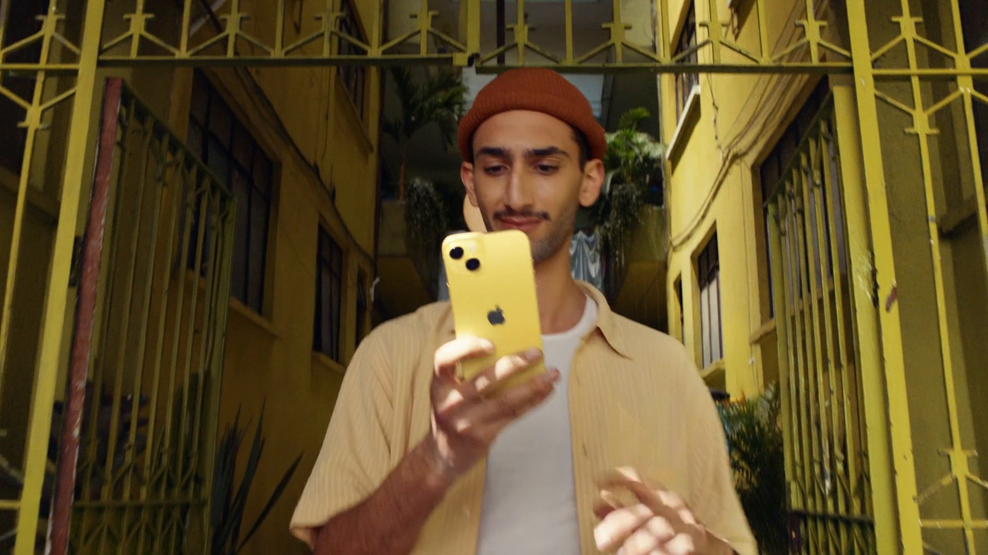 iPhone 14 & iPhone 14 Plus | Hello Yellow | Apple - Aaron Todd Paulson ...