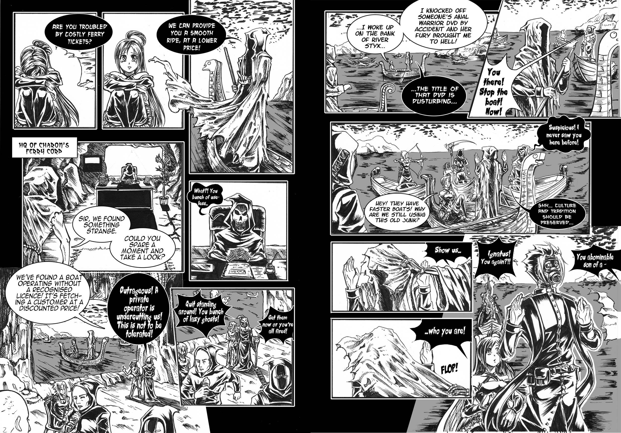 Libera Nos A Malo (Original Comic Series) - Cyborgs & Dinosaurs