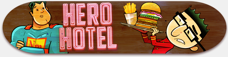 Hero Hotel - Writer/ Artist/ Director / Yehudi Mercado