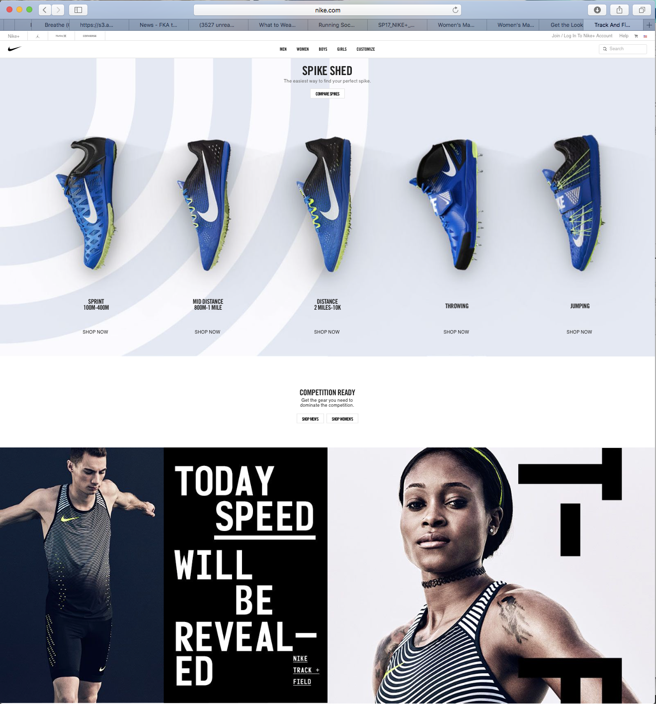 Nike Track & Field - Heather Hyland :: Copywriter