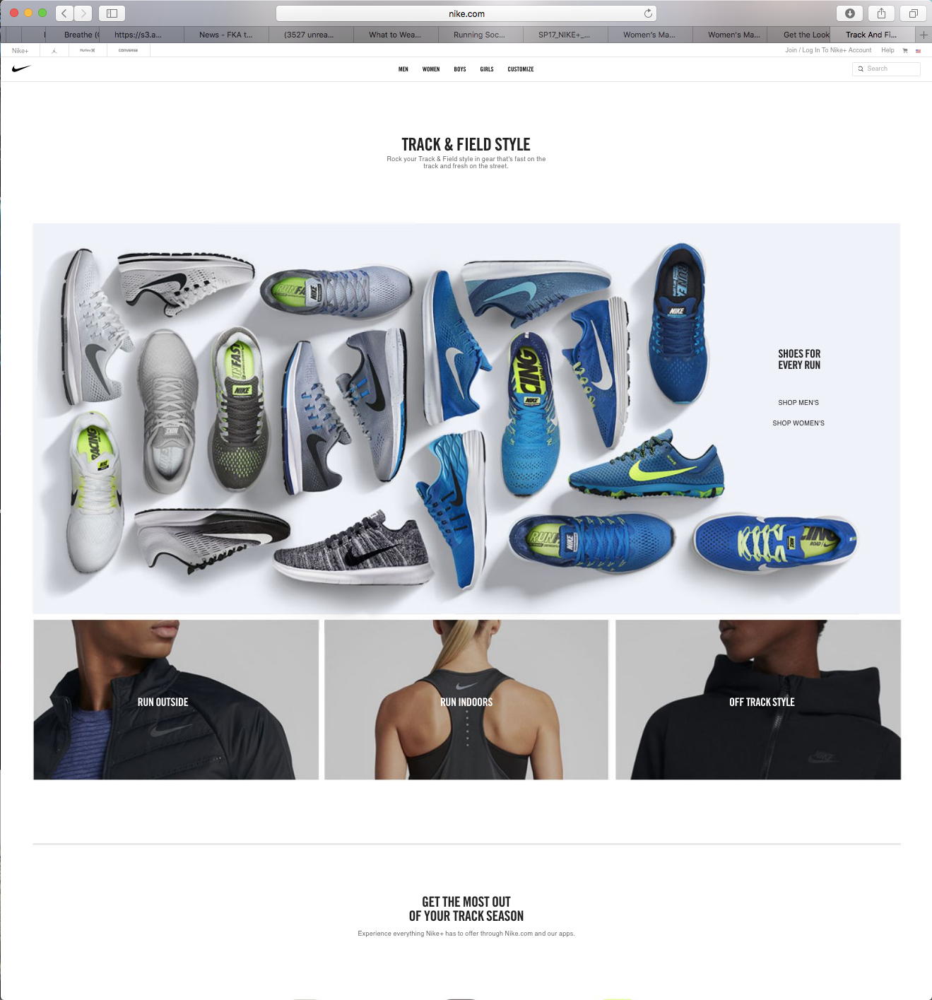 Nike Track & Field - Heather Hyland :: Copywriter