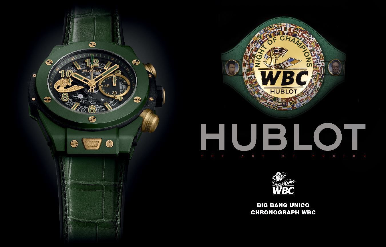 HUBLOT WBC WATCH LAUNCHED - jsutter