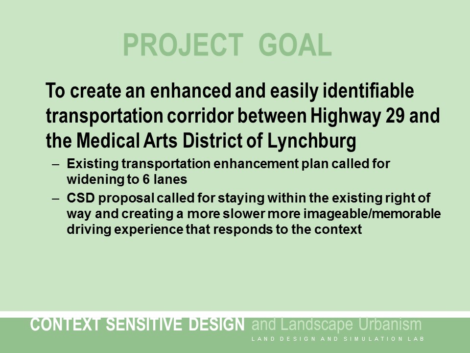 Context Sensitive Design - Patrick Alan Miller, Ph.D., FASLA, FCELA
