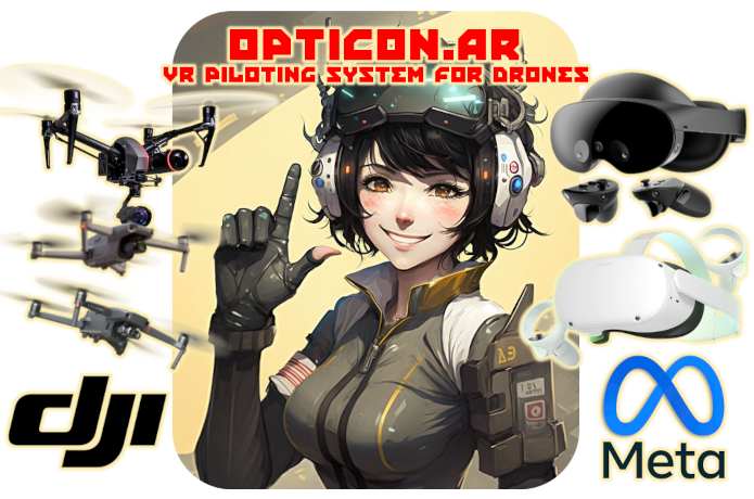 In Progress : VR/AR Drone Piloting System - Slade Villena