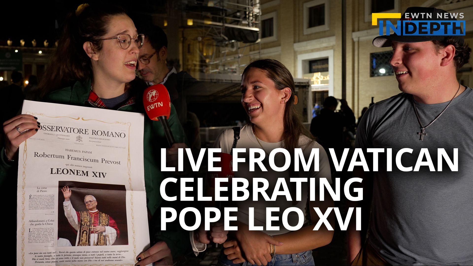 "Shocked!" People React to New Pope! - Colm Flynn