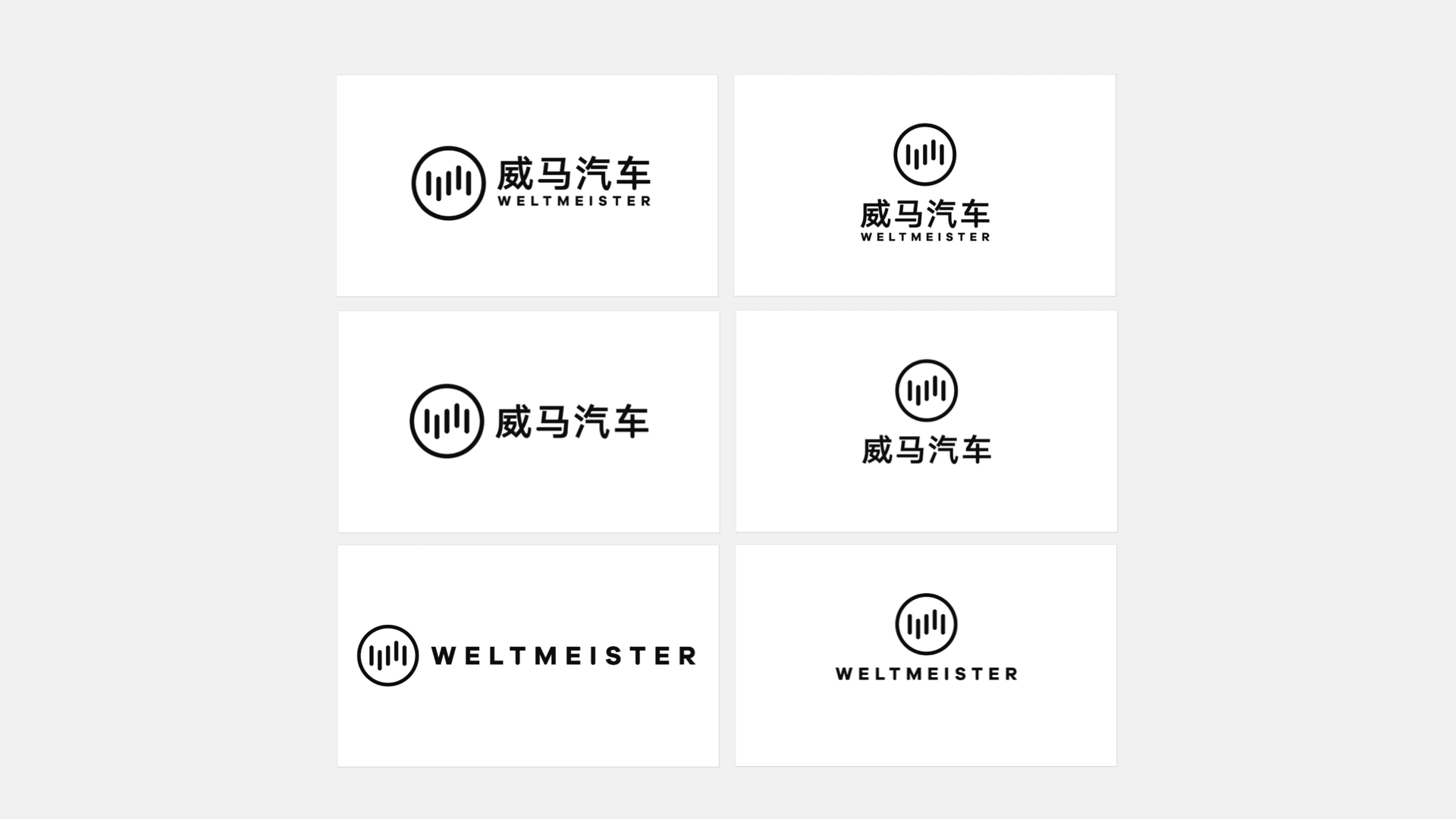 威马汽车 WM Motor Brand Identity - Selwyn Low