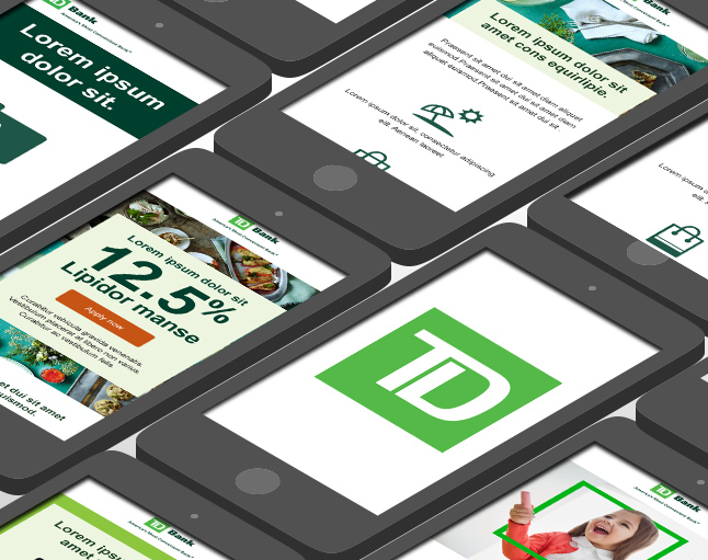 TD Bank North America Email Design System - ANdrew Yeung