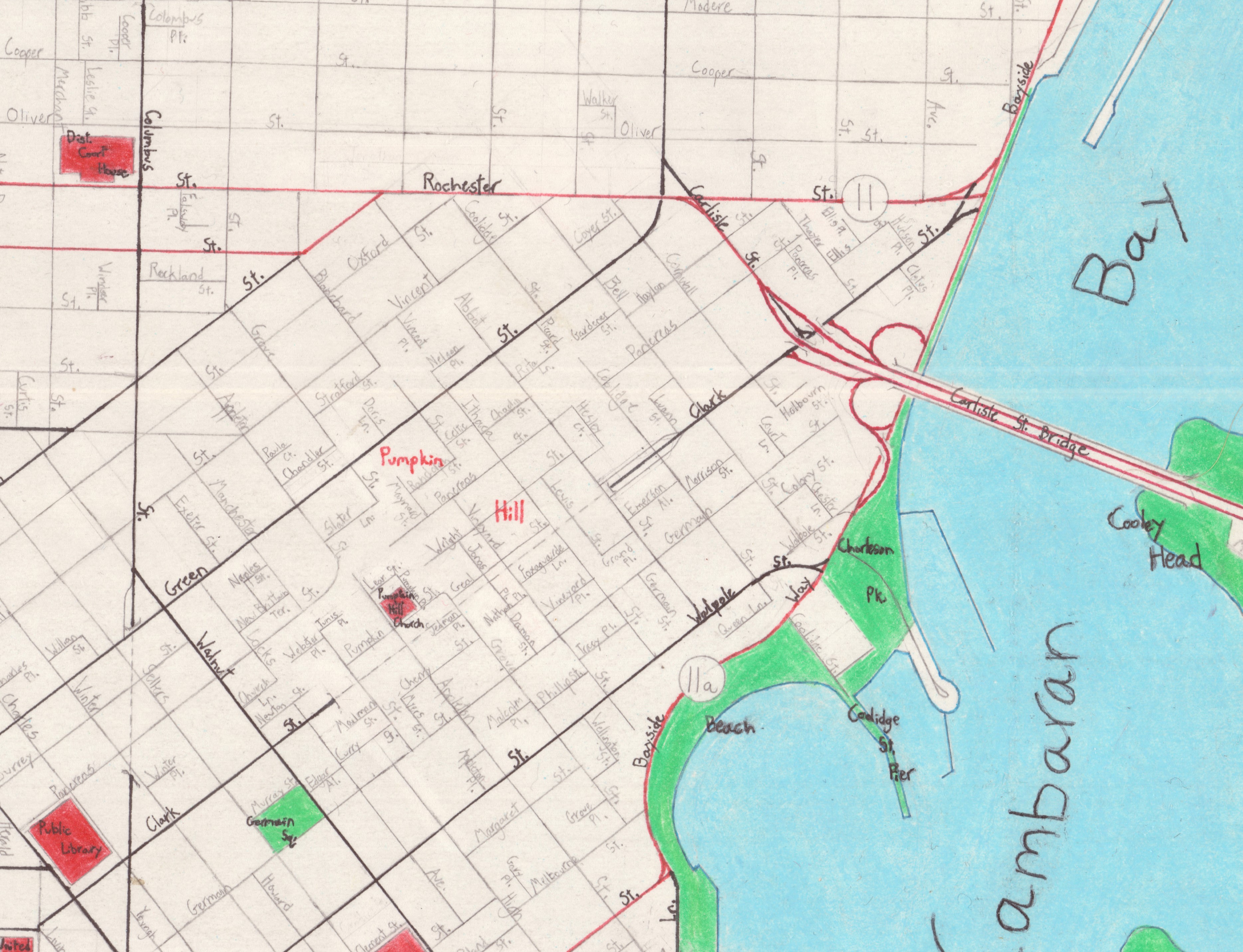 1993-1998. Fantasy City Maps - Jacob Shell: Visual Work + Short Essays