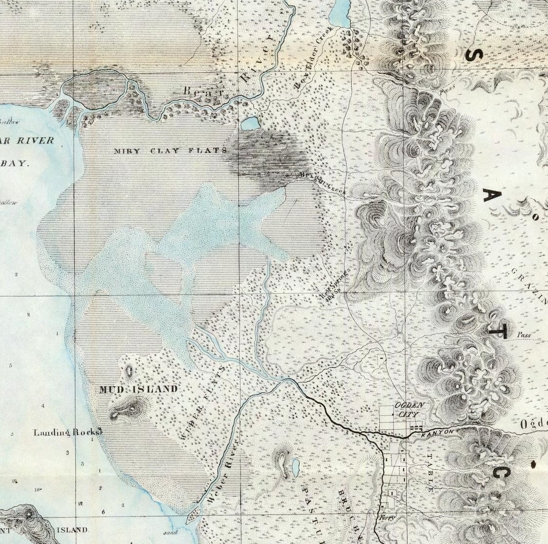 Map Collection: Great Salt Lake - Jacob Shell: Visual Work + Short Essays