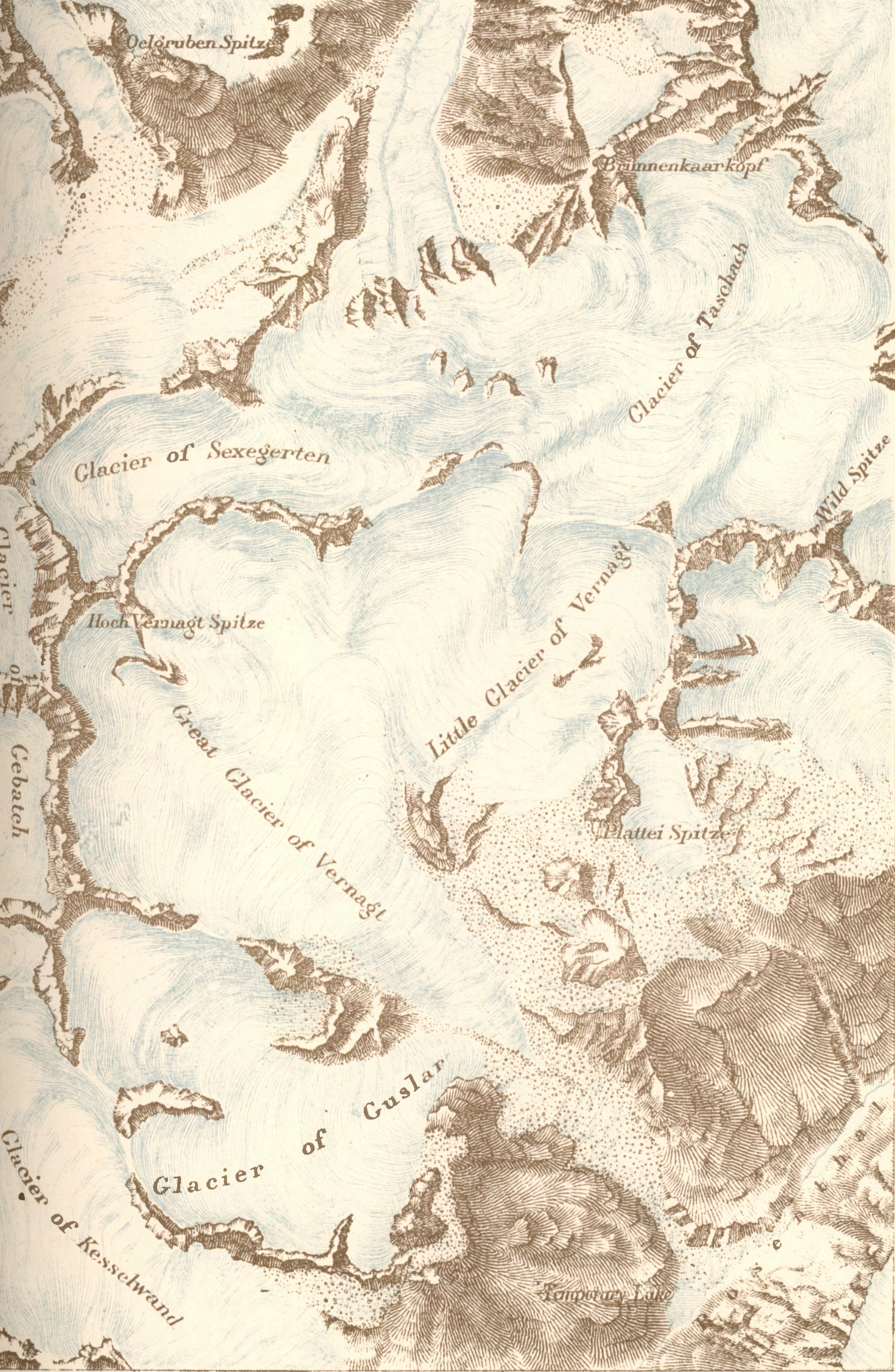 Map Collection: Glaciers in Élisée Reclus Book - Jacob Shell: Visual ...