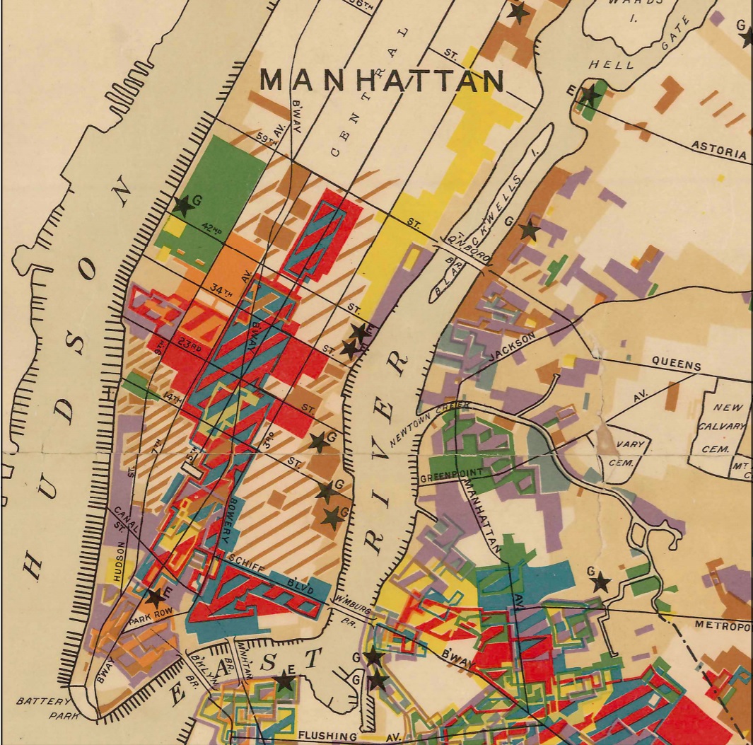 Map Collection: Industrial/Red New York - Jacob Shell: Visual Work ...