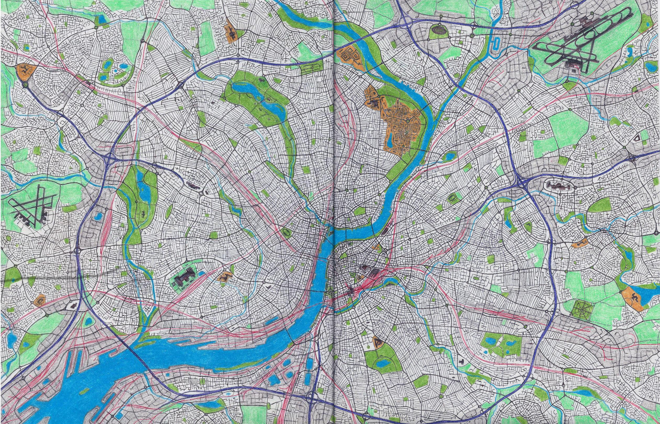 Map Collection: Urban Geofiction - Jacob Shell: Visual Work + Short Essays
