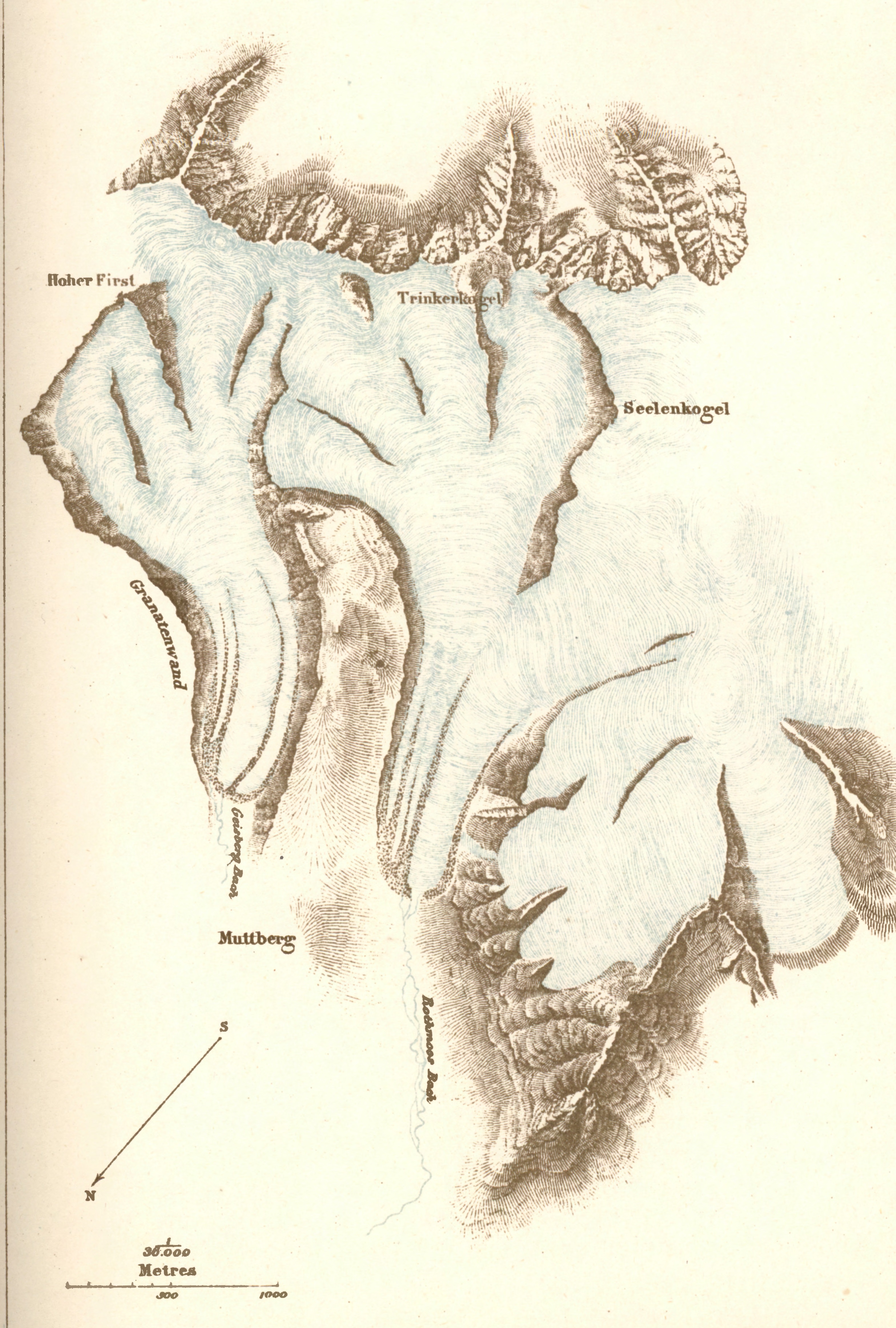 Map Collection: Glaciers in Élisée Reclus Book - Jacob Shell: Visual ...