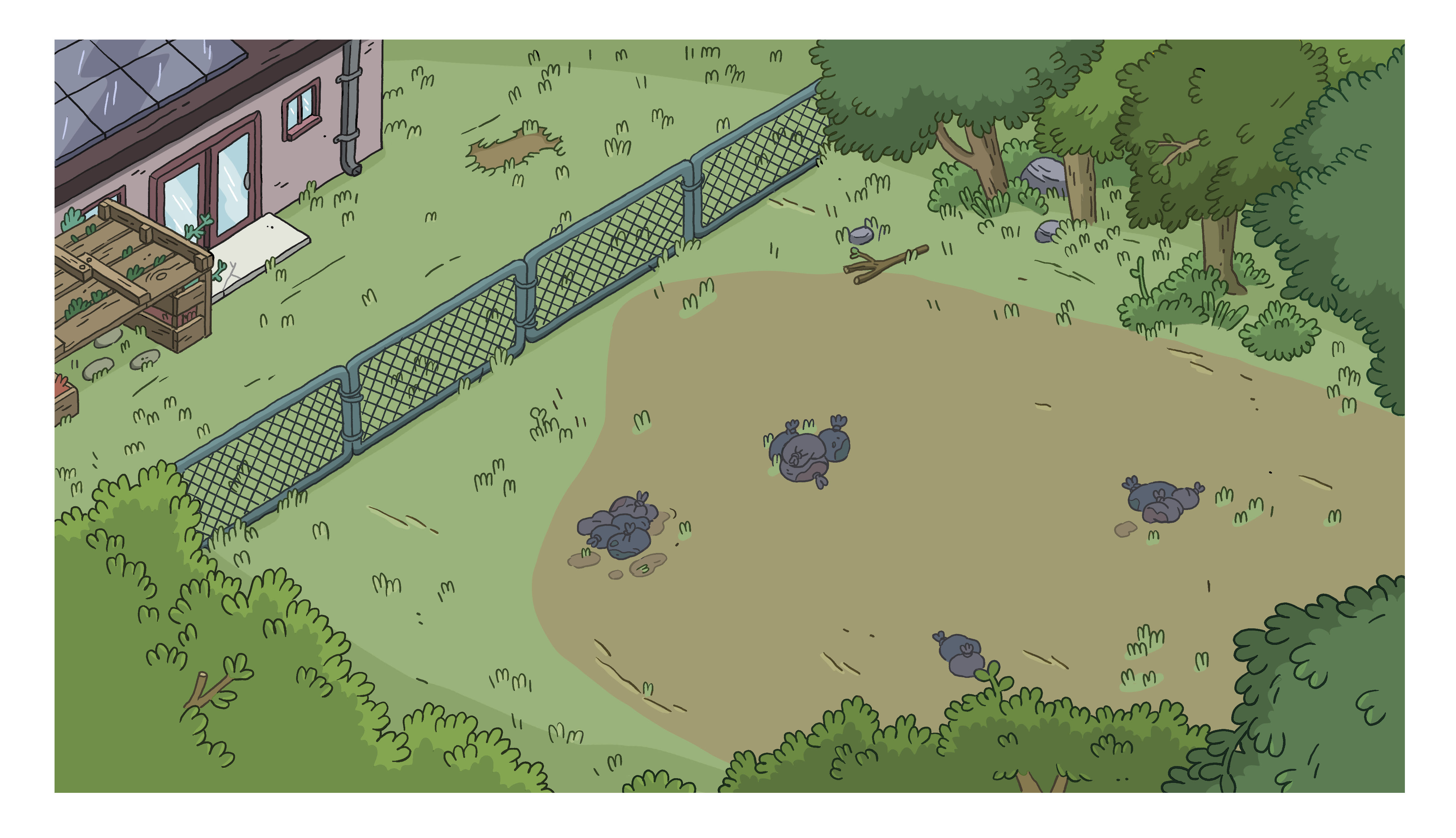 Clarence - BG Paint - Carolyn (Caro) Ramirez Portfolio