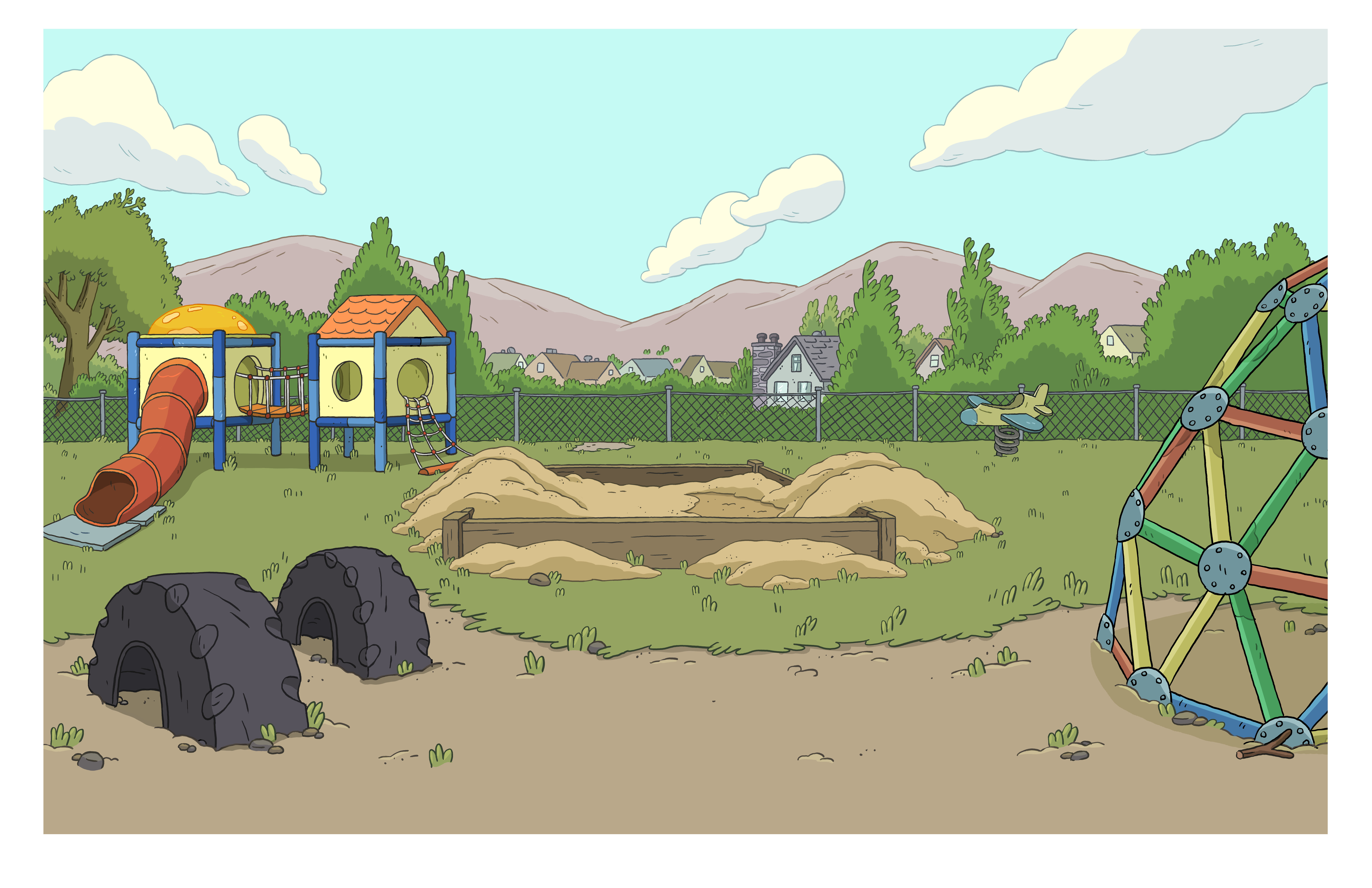 Clarence - BG Paint - Carolyn (Caro) Ramirez Portfolio