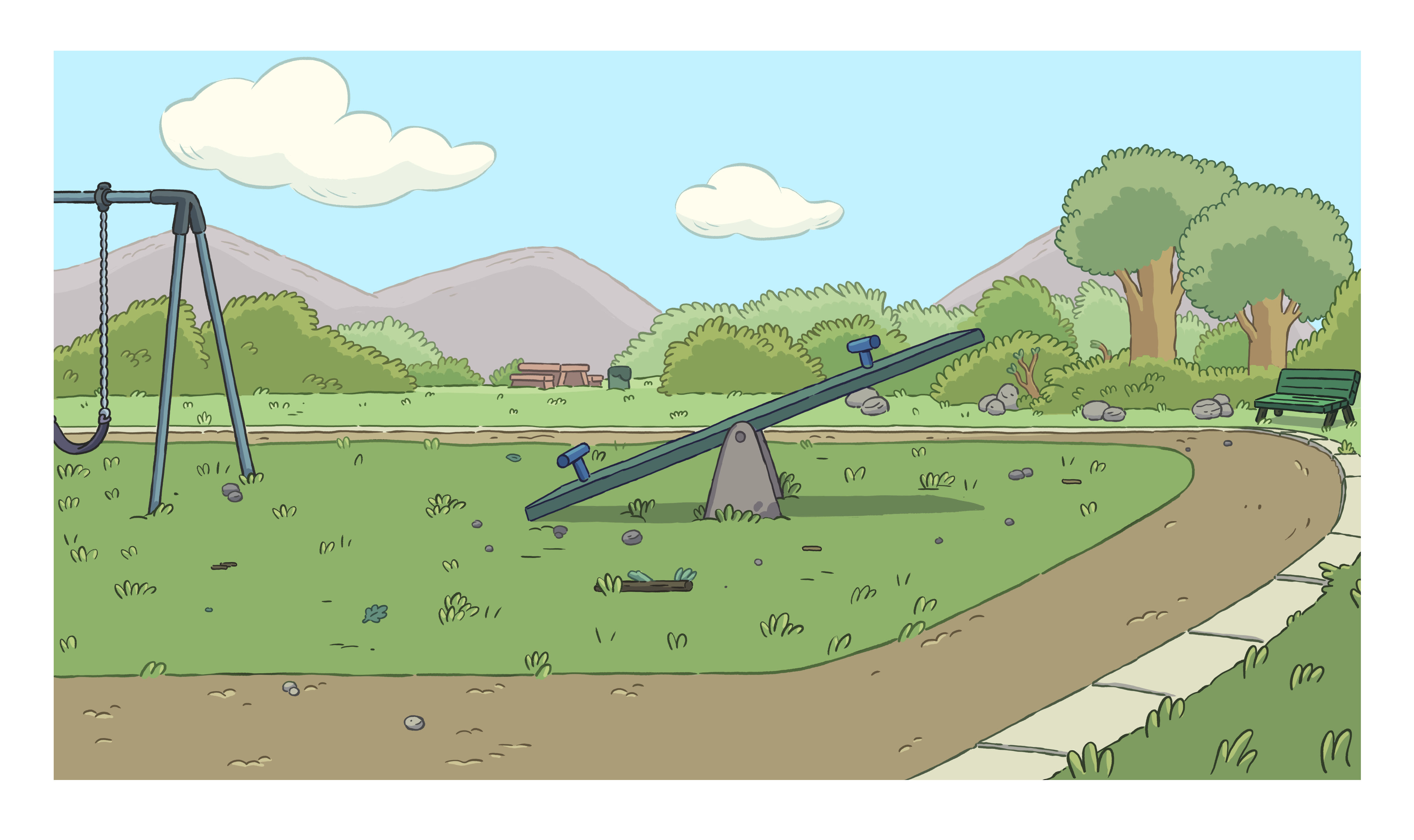 Clarence - BG Paint - Carolyn (Caro) Ramirez Portfolio