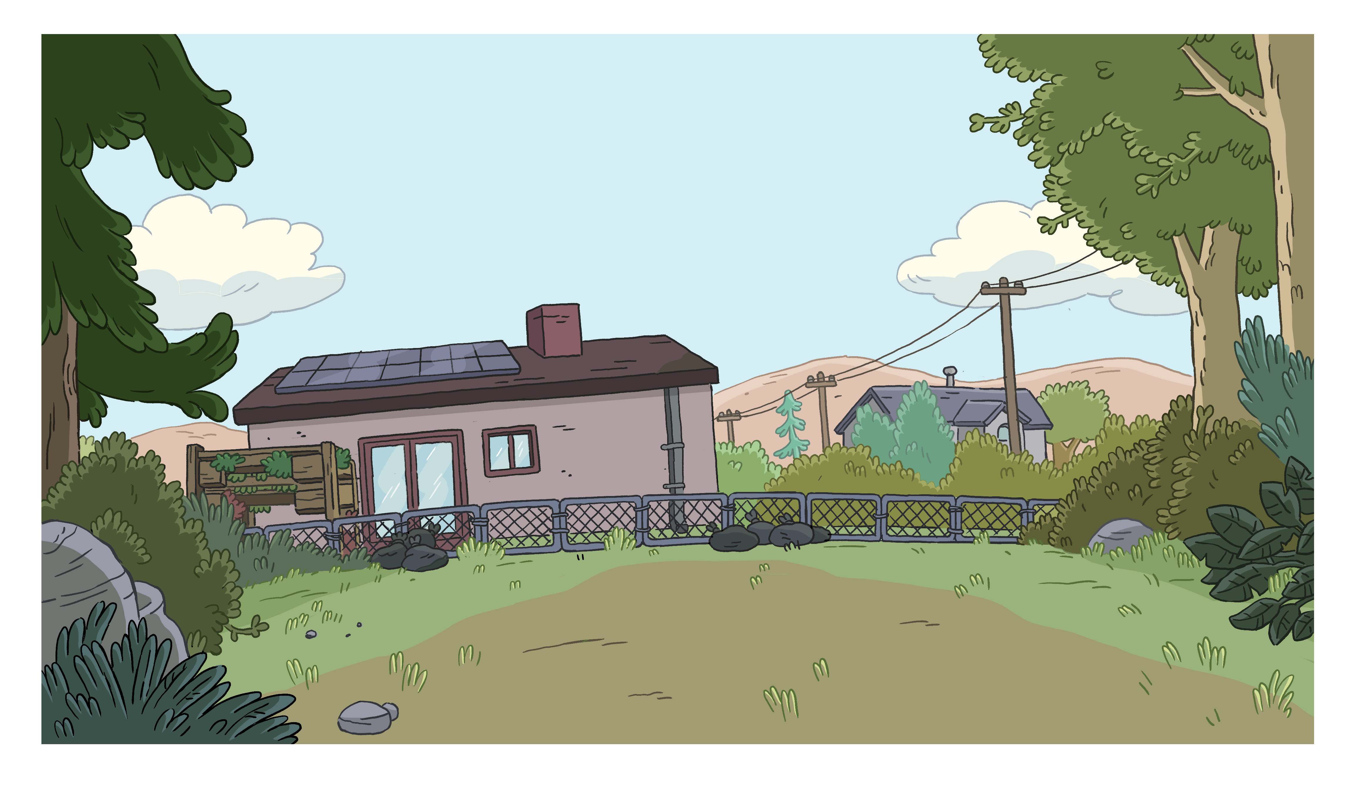 Clarence - BG Paint - Carolyn (Caro) Ramirez Portfolio