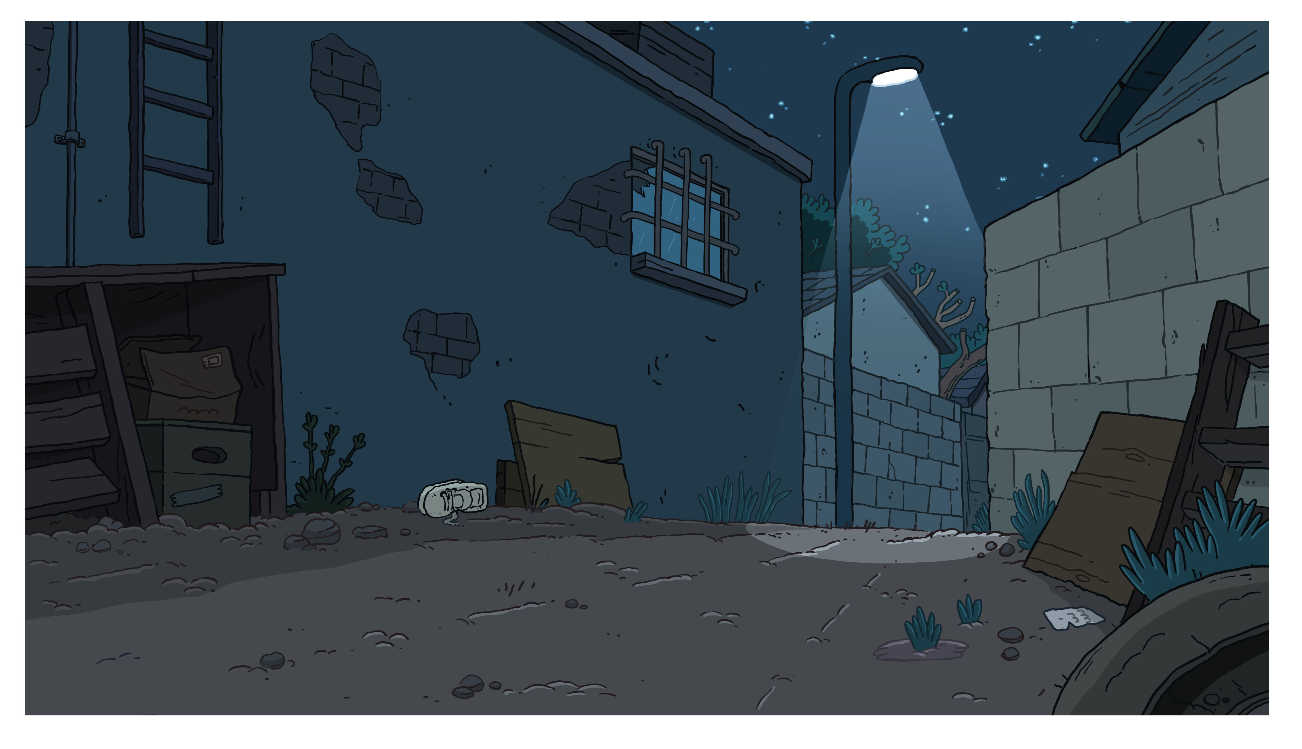 Clarence - BG Paint - Carolyn (Caro) Ramirez Portfolio