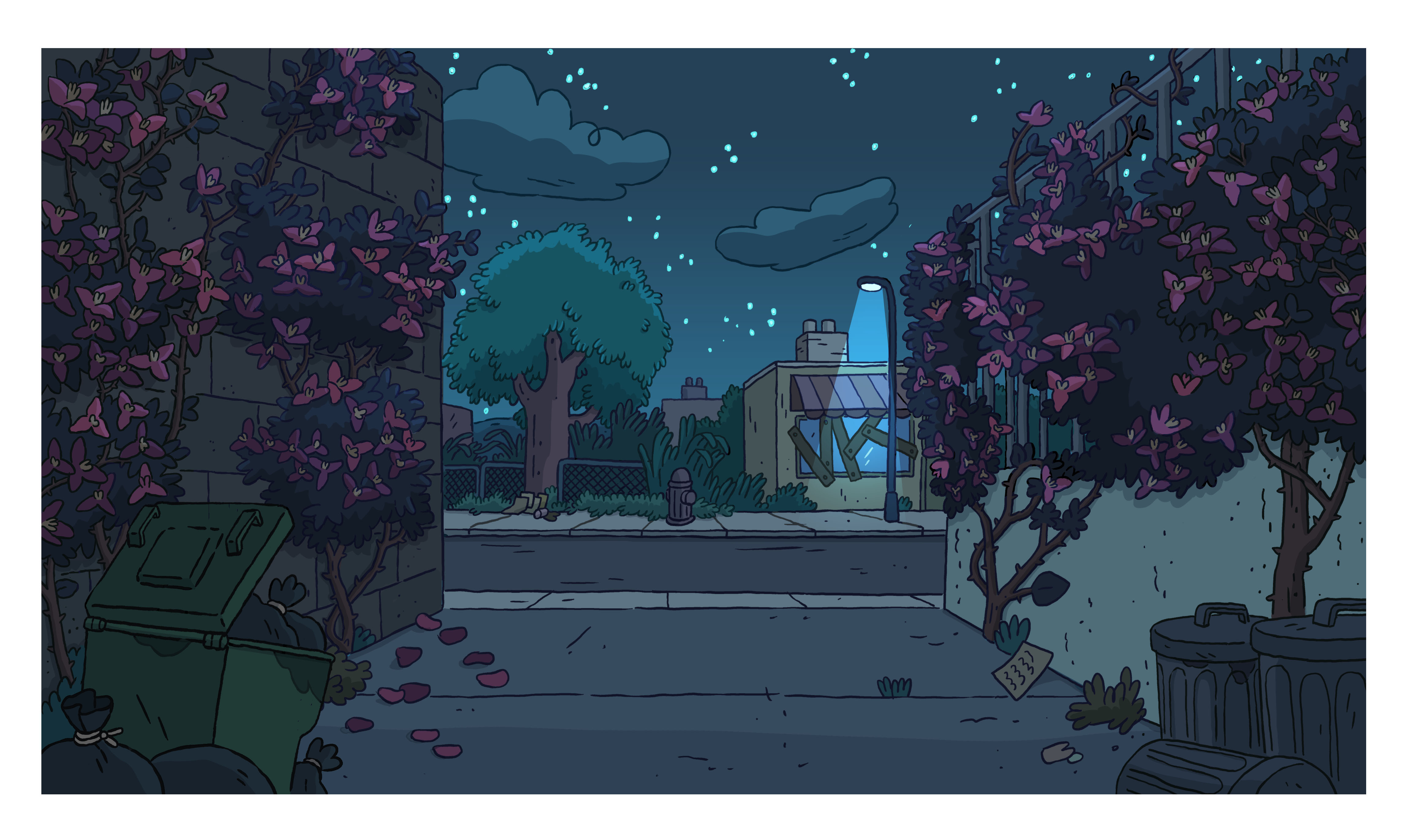 Clarence - BG Paint - Carolyn (Caro) Ramirez Portfolio