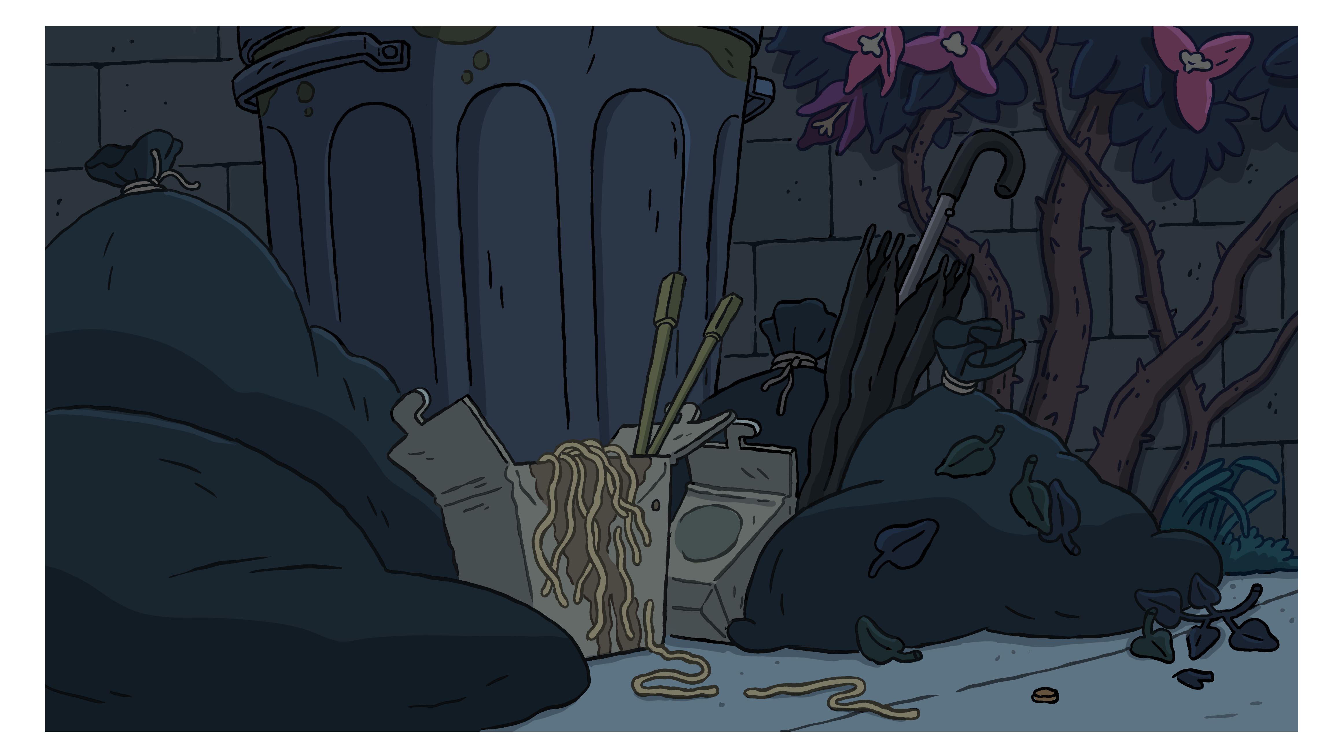 Clarence - BG Paint - Carolyn (Caro) Ramirez Portfolio