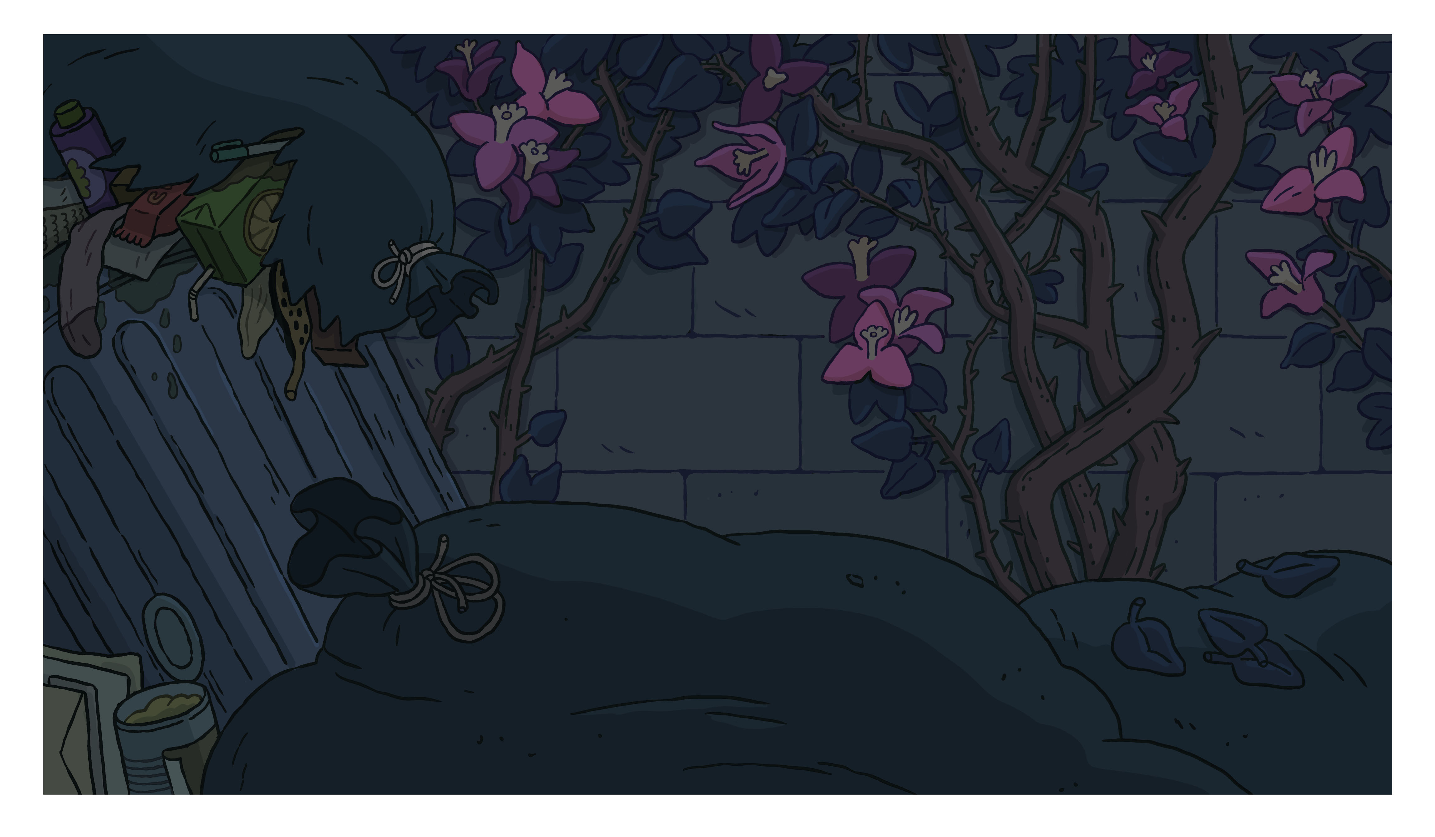 Clarence - BG Paint - Carolyn (Caro) Ramirez Portfolio