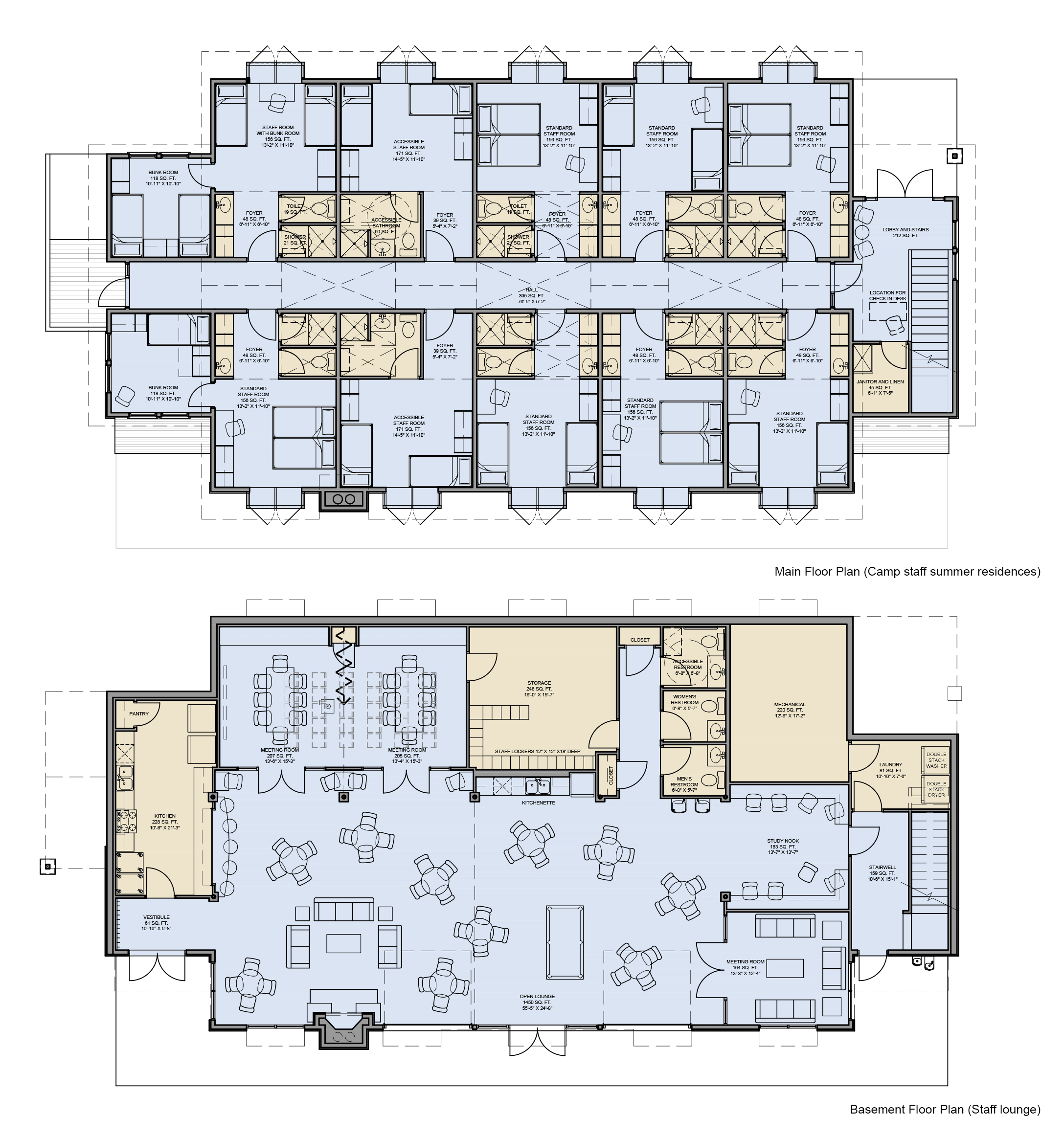 Staff Dormitory & Lounge - Jacob Apple – Portfolio
