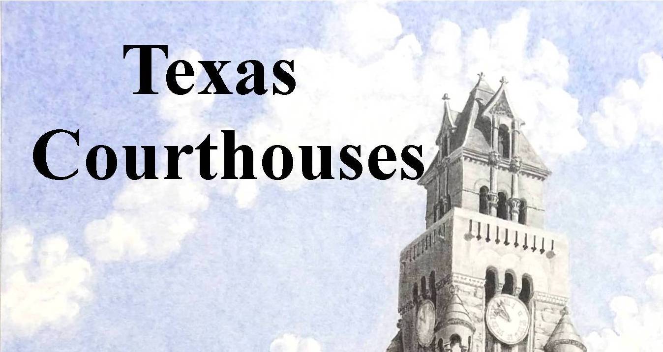 Texas Courthouse Drawings - Norman Bean