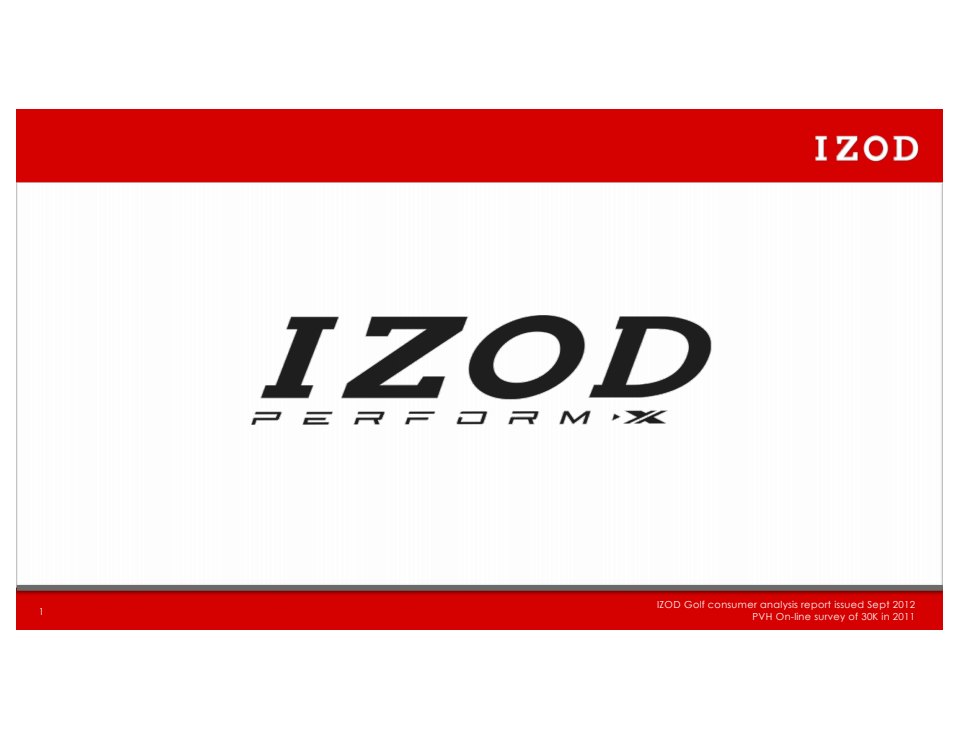 Assorted Slides From Izod Deck - Brian B OSullivan