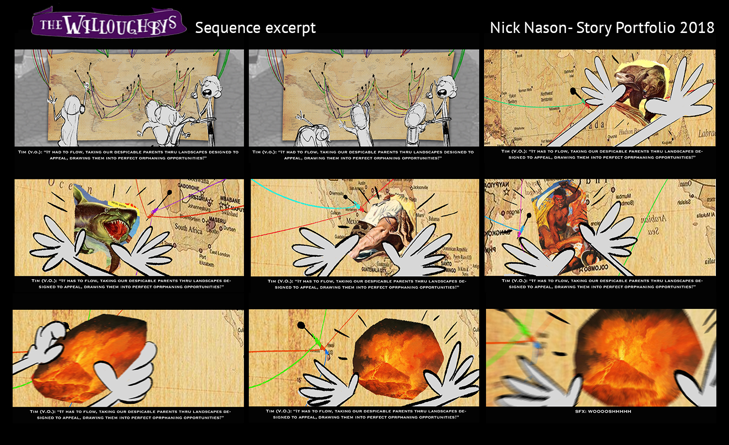 The Willoughbys (2020) feature: Reprehensible Travel Agency - Nick Nason