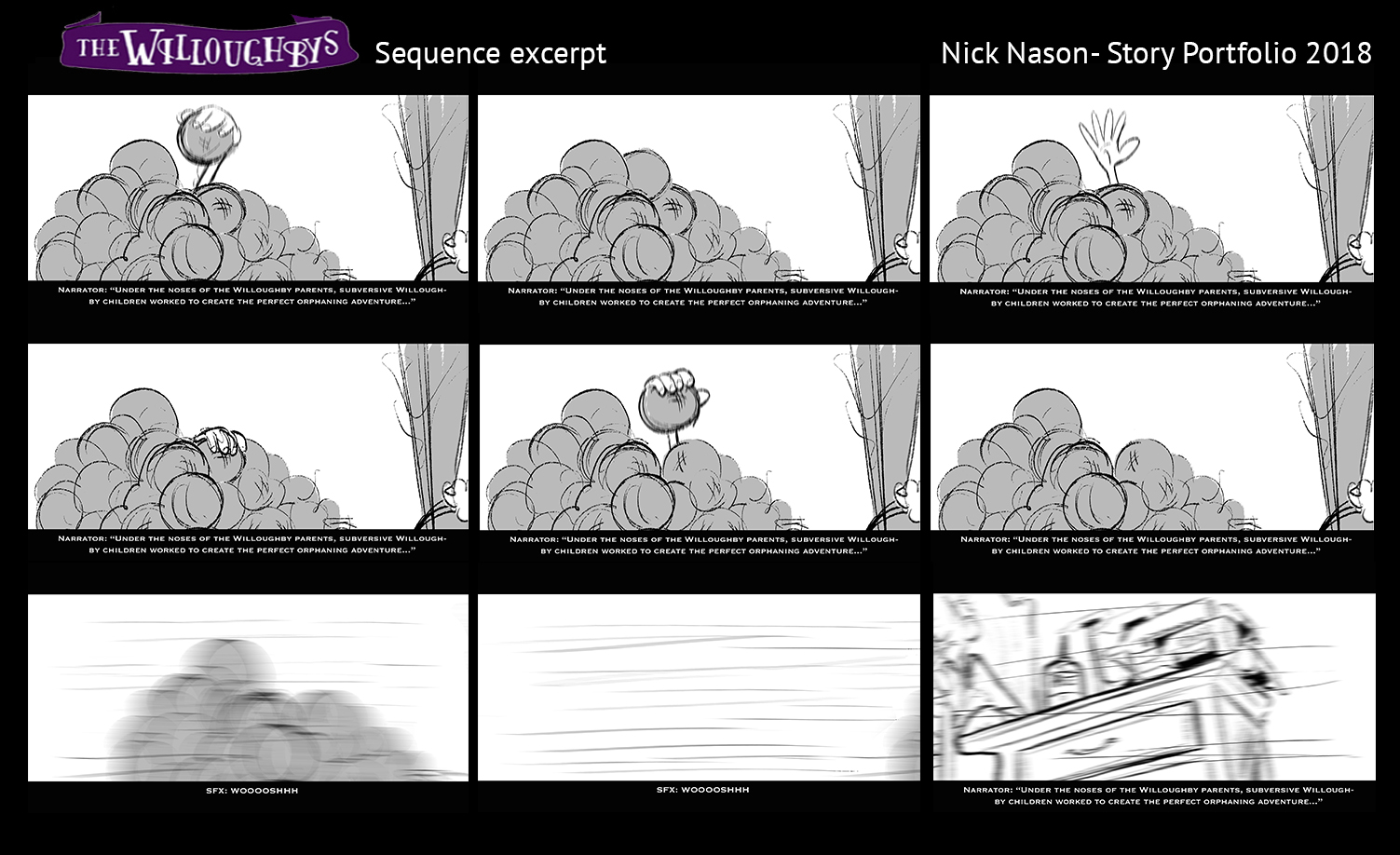 The Willoughbys (2020) feature: Reprehensible Travel Agency - Nick Nason