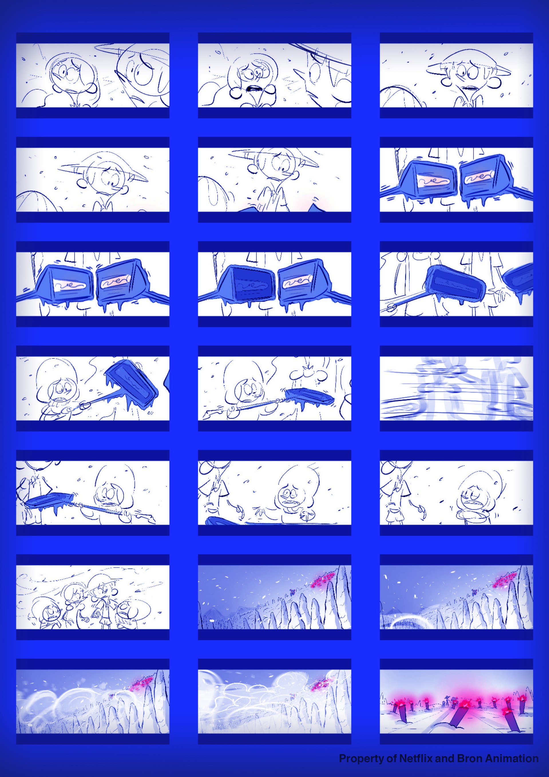 The Willoughbys (2020) feature: "Lost on the Alps" sequence - Nick Nason