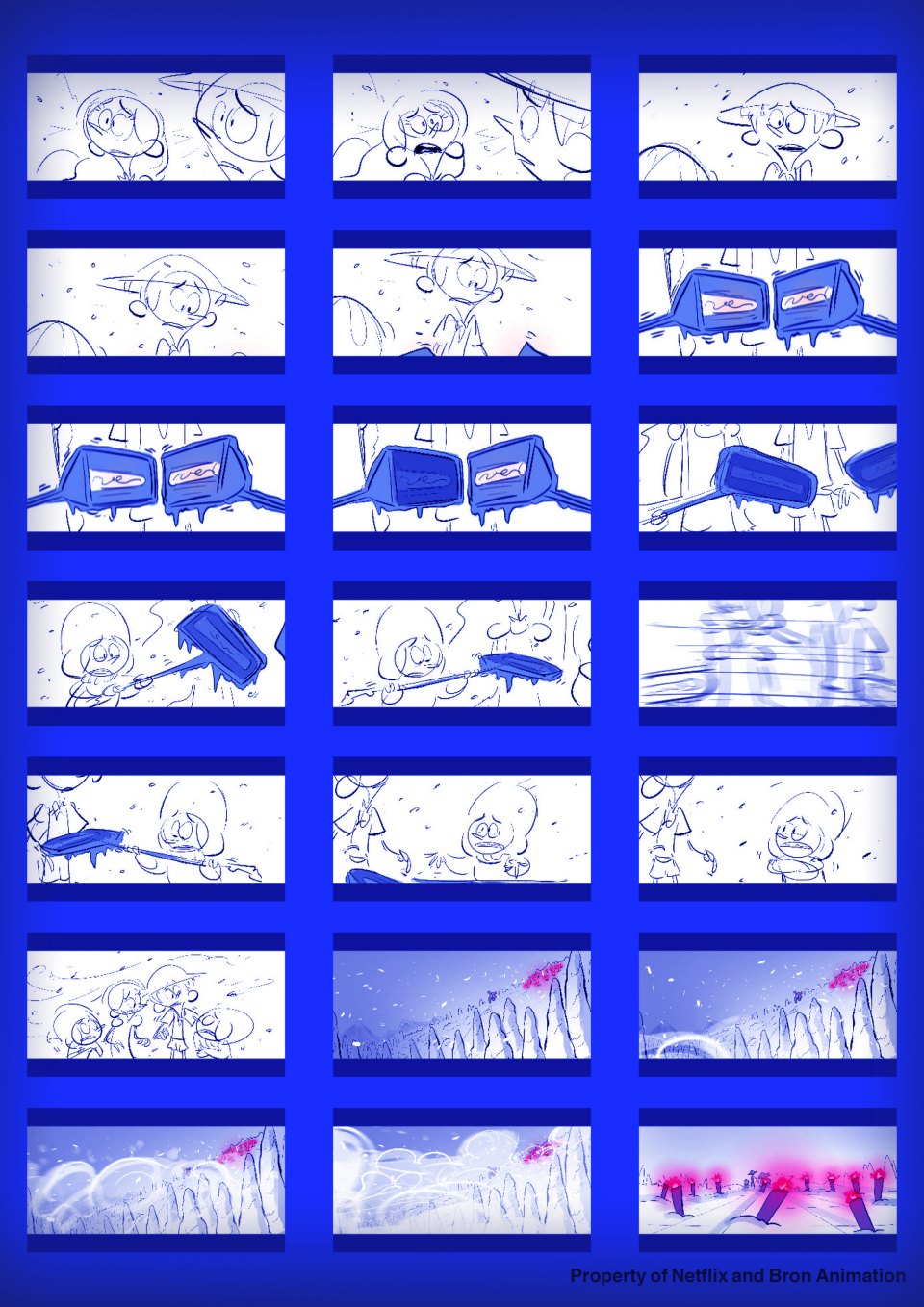 The Willoughbys (2020) feature: "Lost on the Alps" sequence - Nick Nason