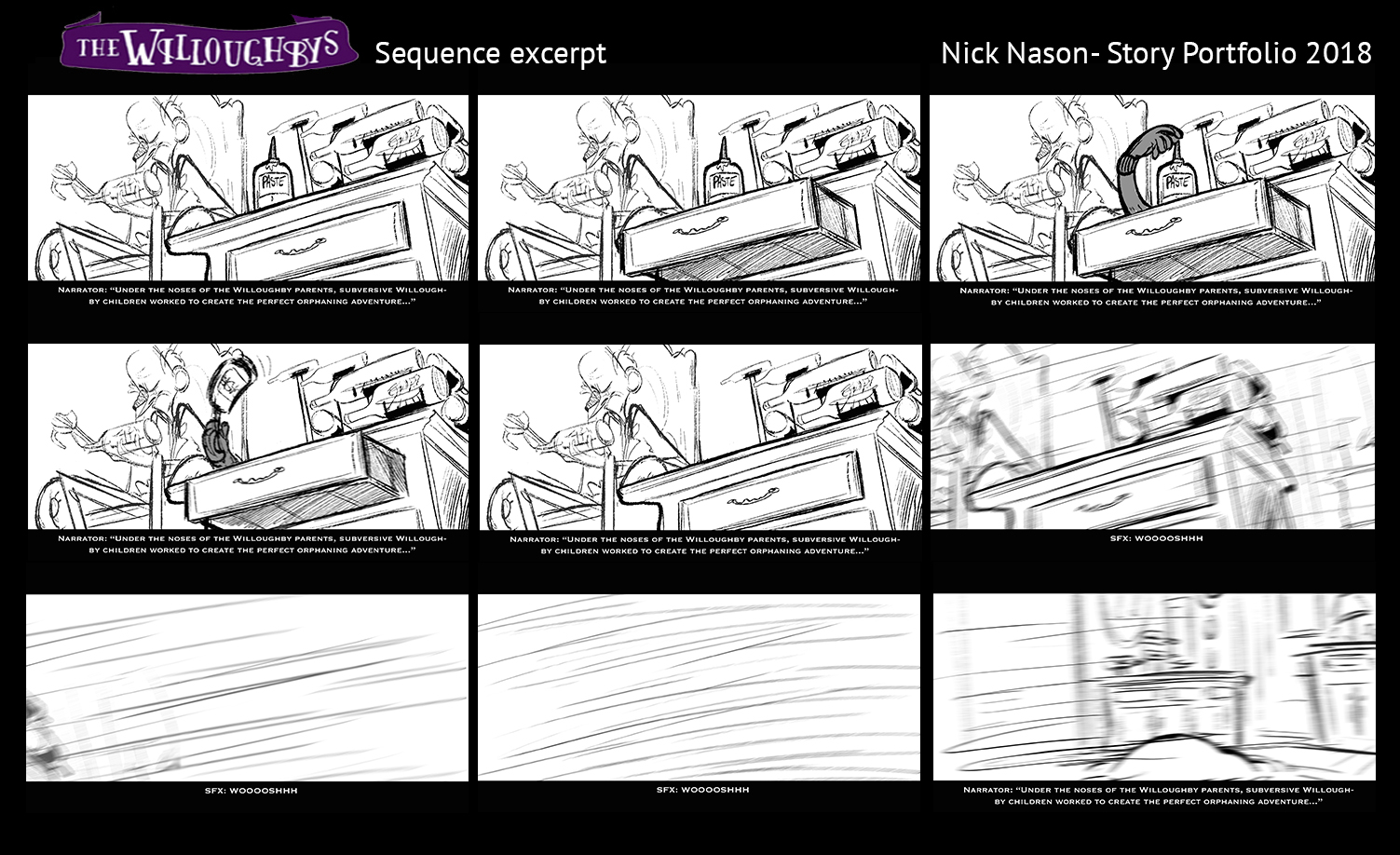 The Willoughbys (2020) feature: Reprehensible Travel Agency - Nick Nason