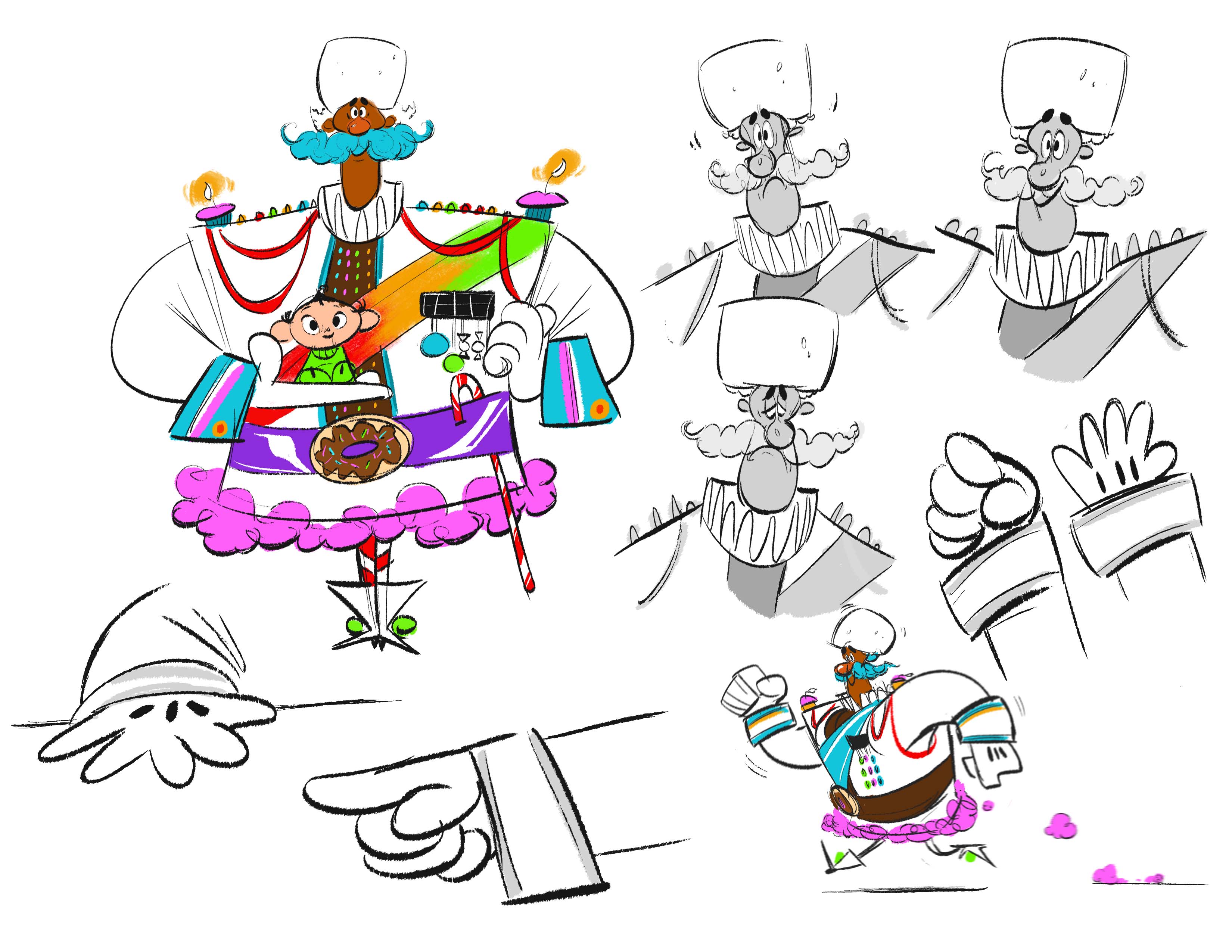 Character Design | Production Art - Nick Nason