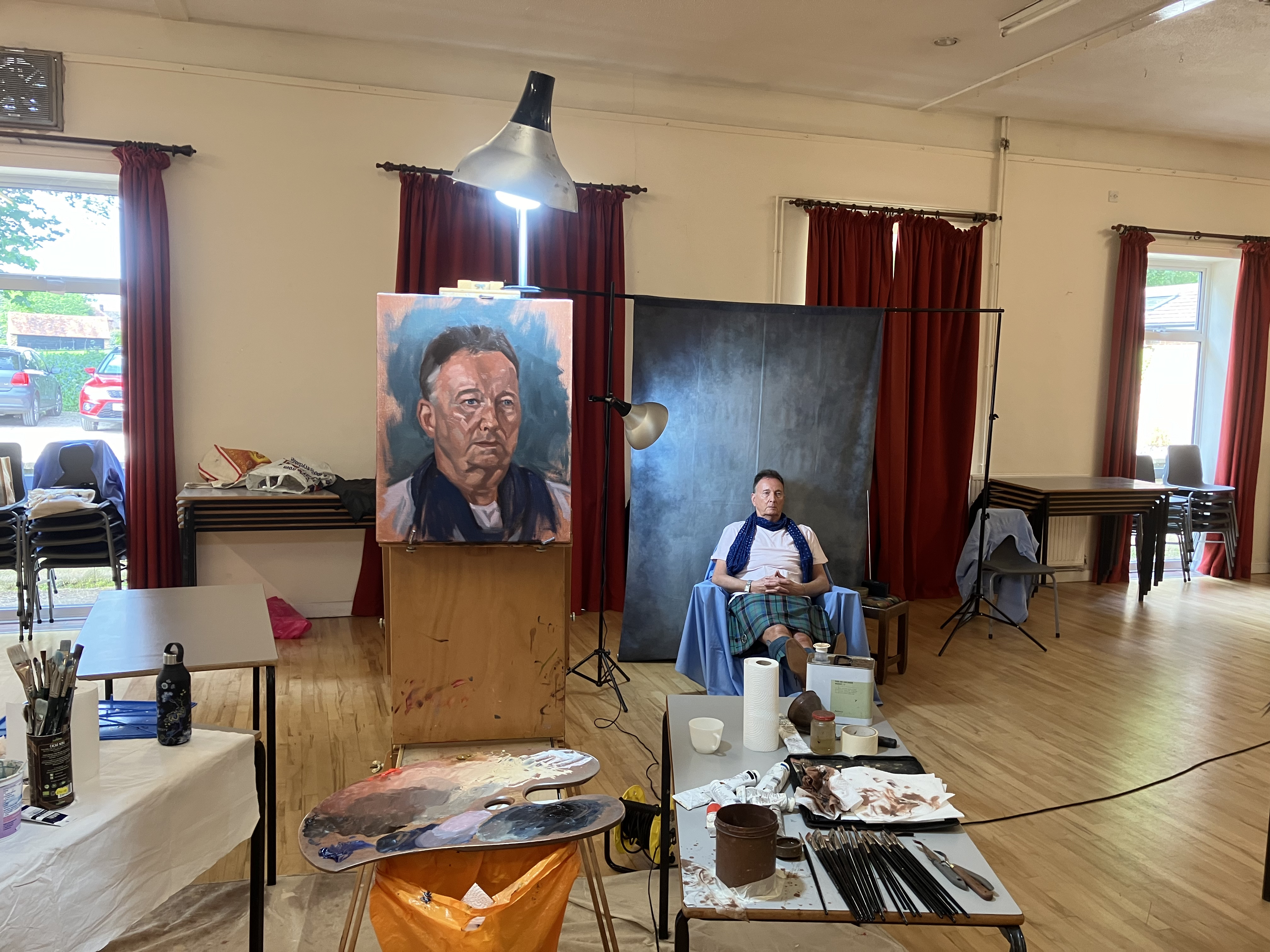 News and events #artworkshops - Mark Fennell RBSA