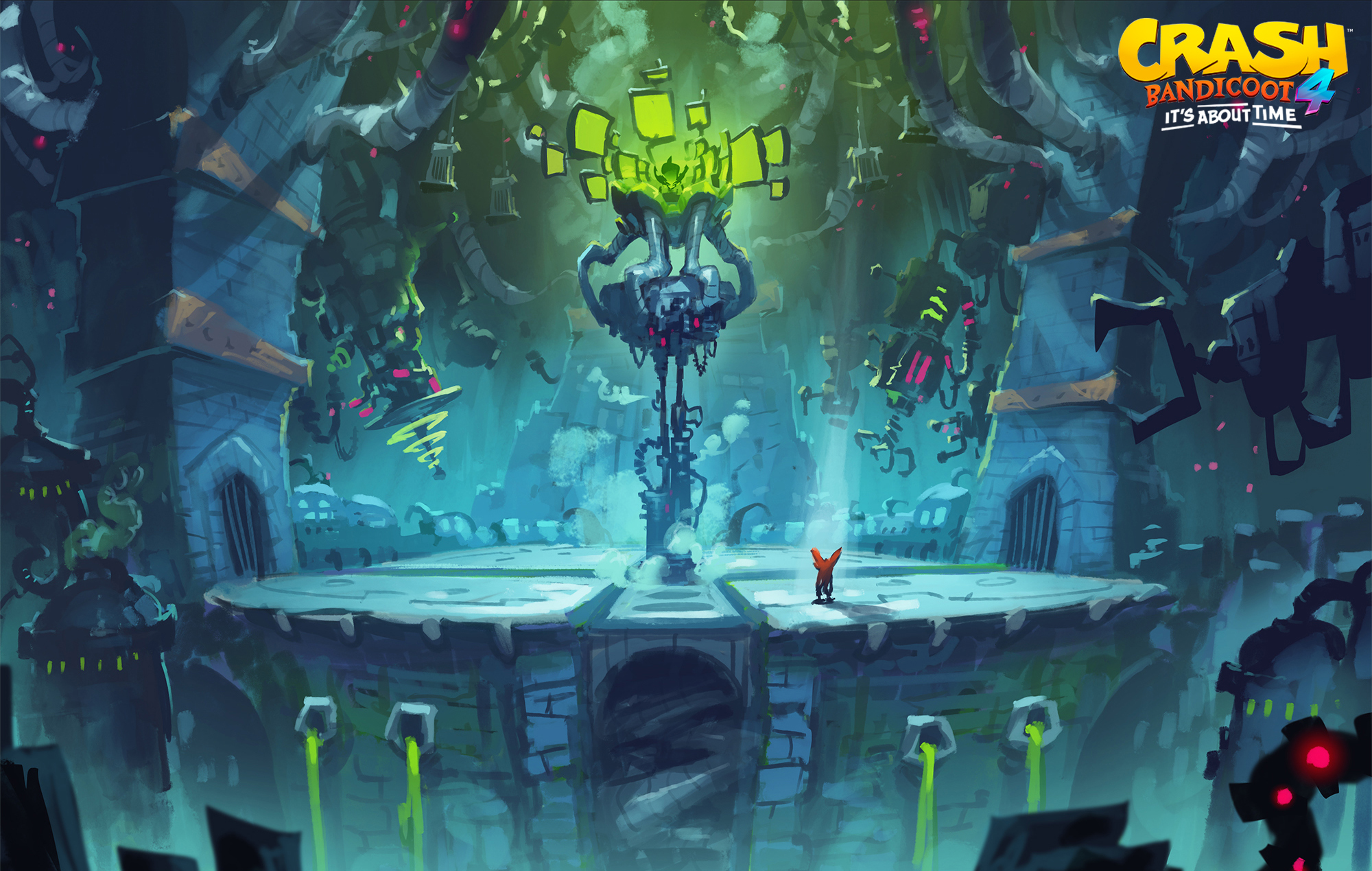 Crash Bandicoot 4- Environments - John Loren Illustration